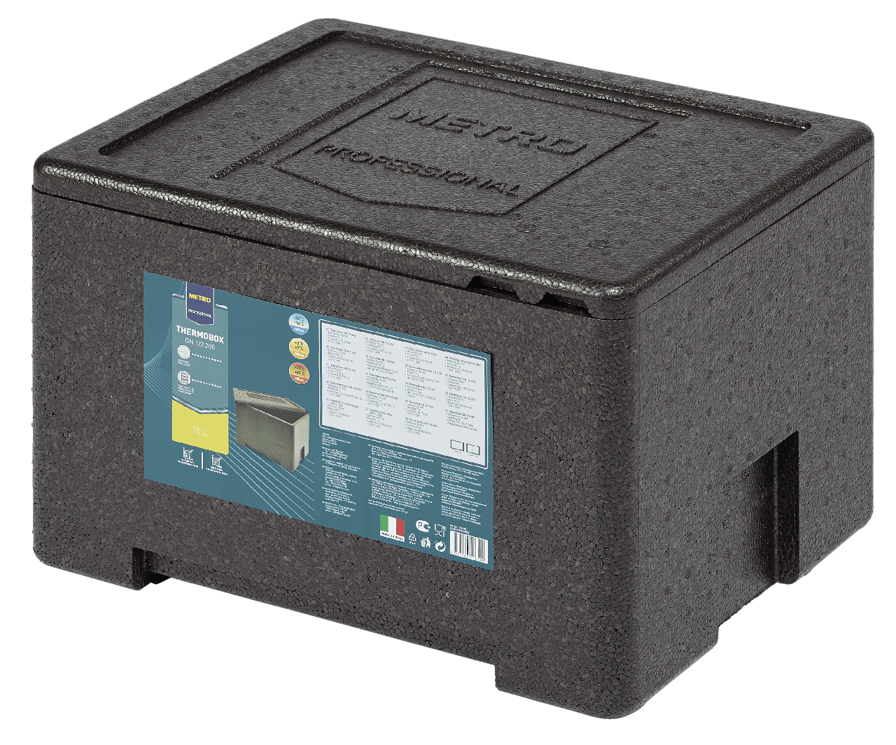 METRO Professional Thermobox GN 1/2 200, EPP, 20 L, Toplader | METRO