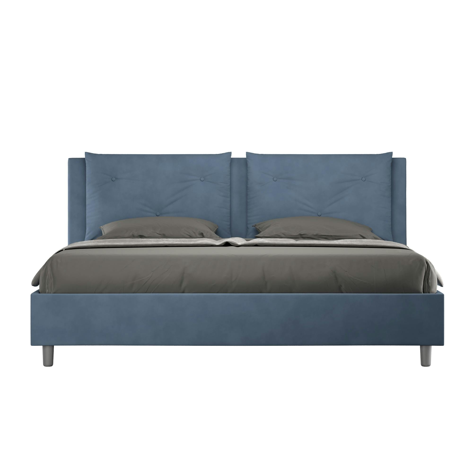 Cama con somier Appia 190x200 azul | Makro