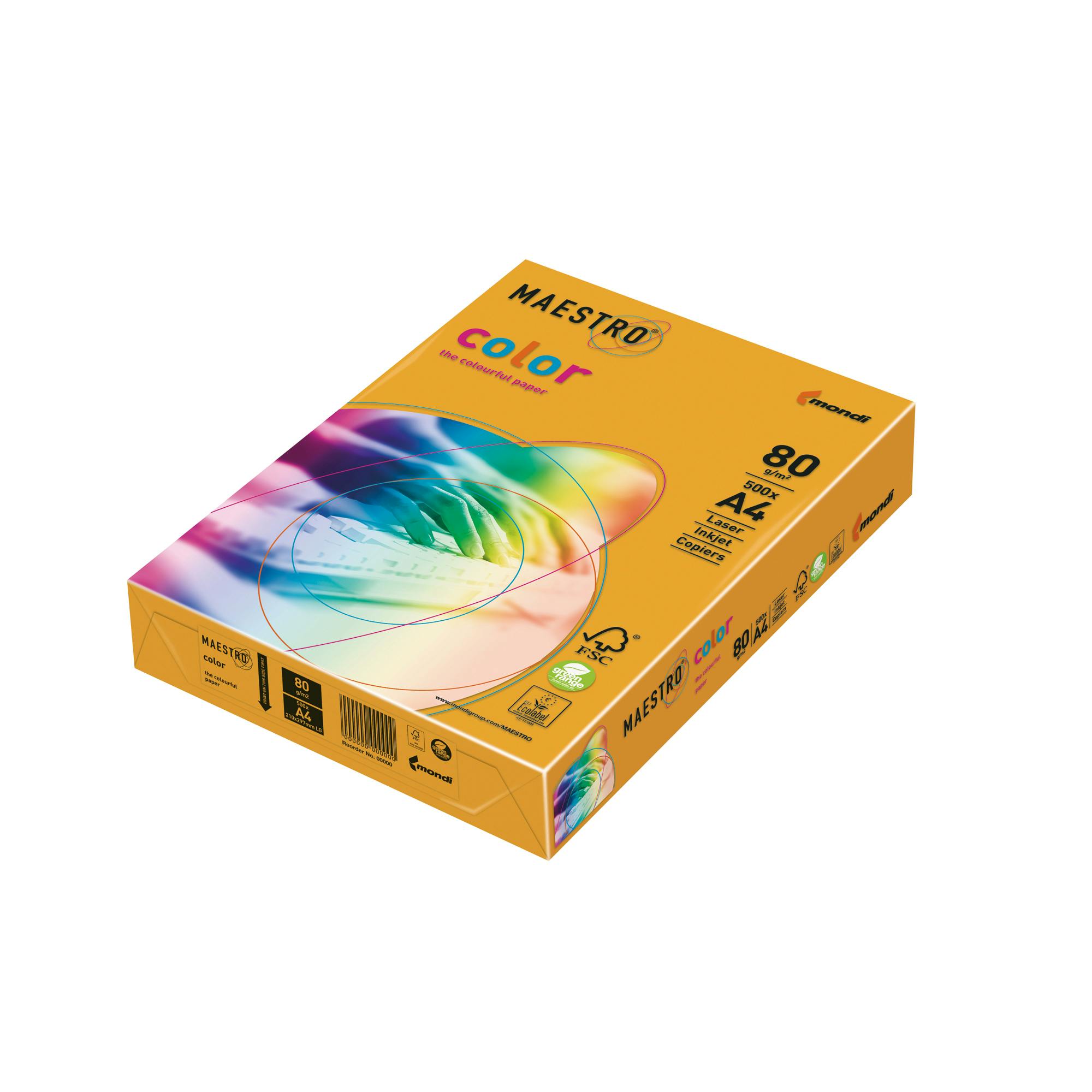 MAESTRO Kopierpapier color A4 9417-AG10A80S altgold 500Bl. | METRO