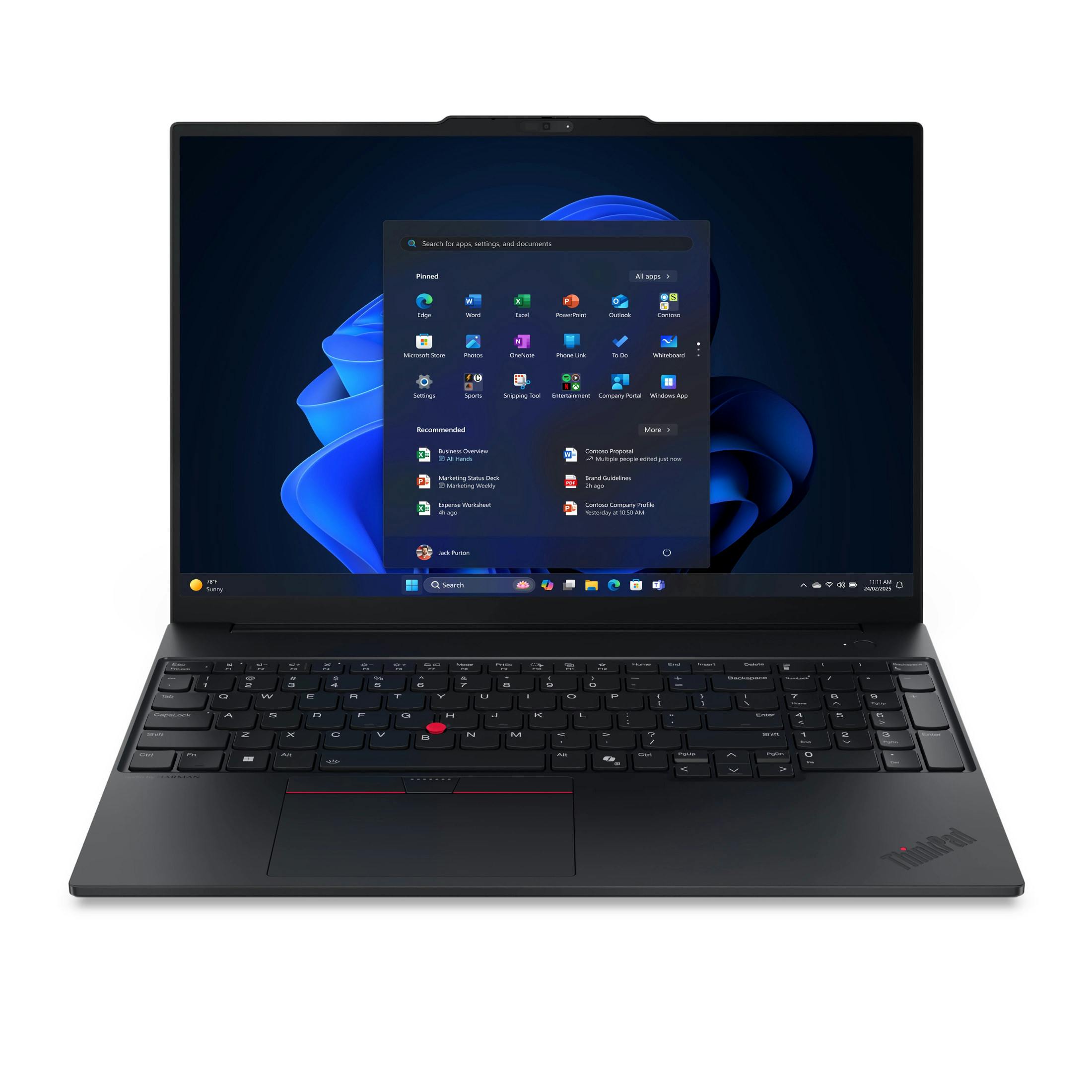 Lenovo ThinkPad E16 G3 (Black, 16" WUXGA, AMD Ryzen™ 5 220, 32 GB RAM ...
