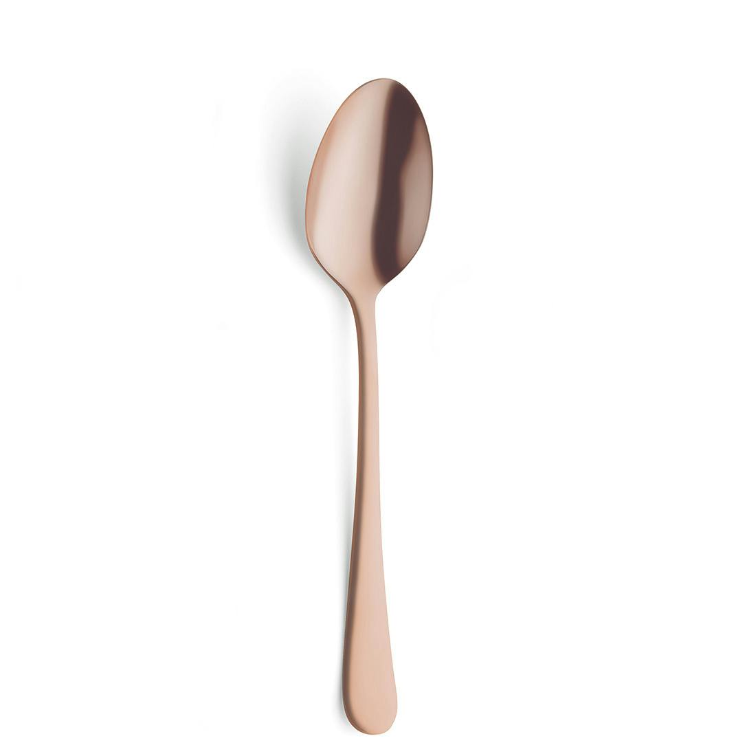 Amefa cuchara mesa austin cobre, caja 12 unidades, acero inoxidable, 20 ...