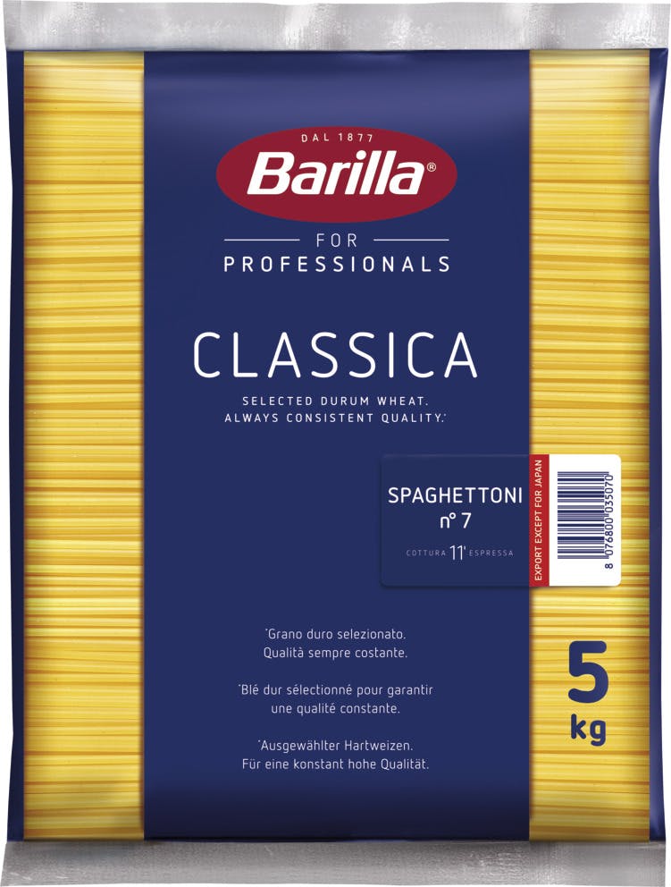 Barilla Spaghettoni No. 7 (5 kg) | METRO