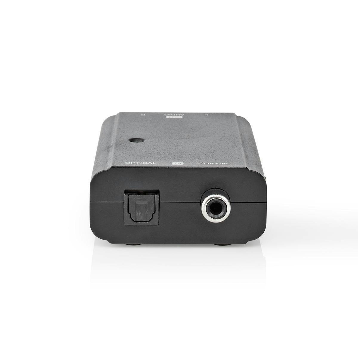 Nedis Digitale Audioconverter - 2-wegs - Input: 1x S/PDIF (RCA) Female ...