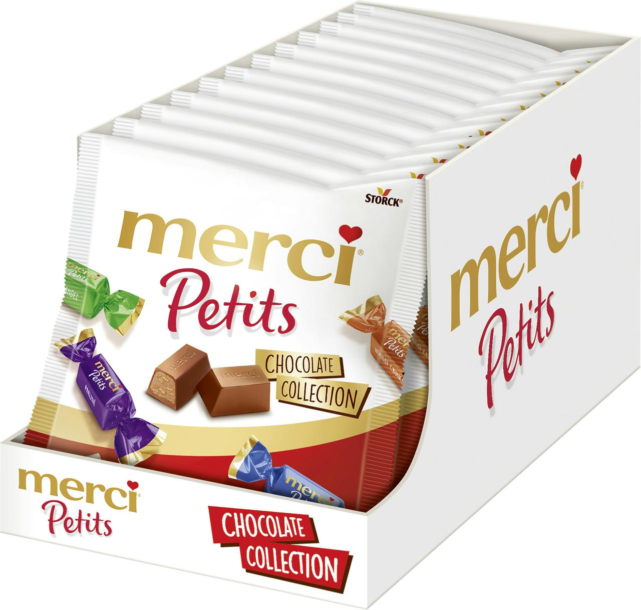 Merci Petits Chocolate Collection 12 x 125 g (1,5 kg) | METRO