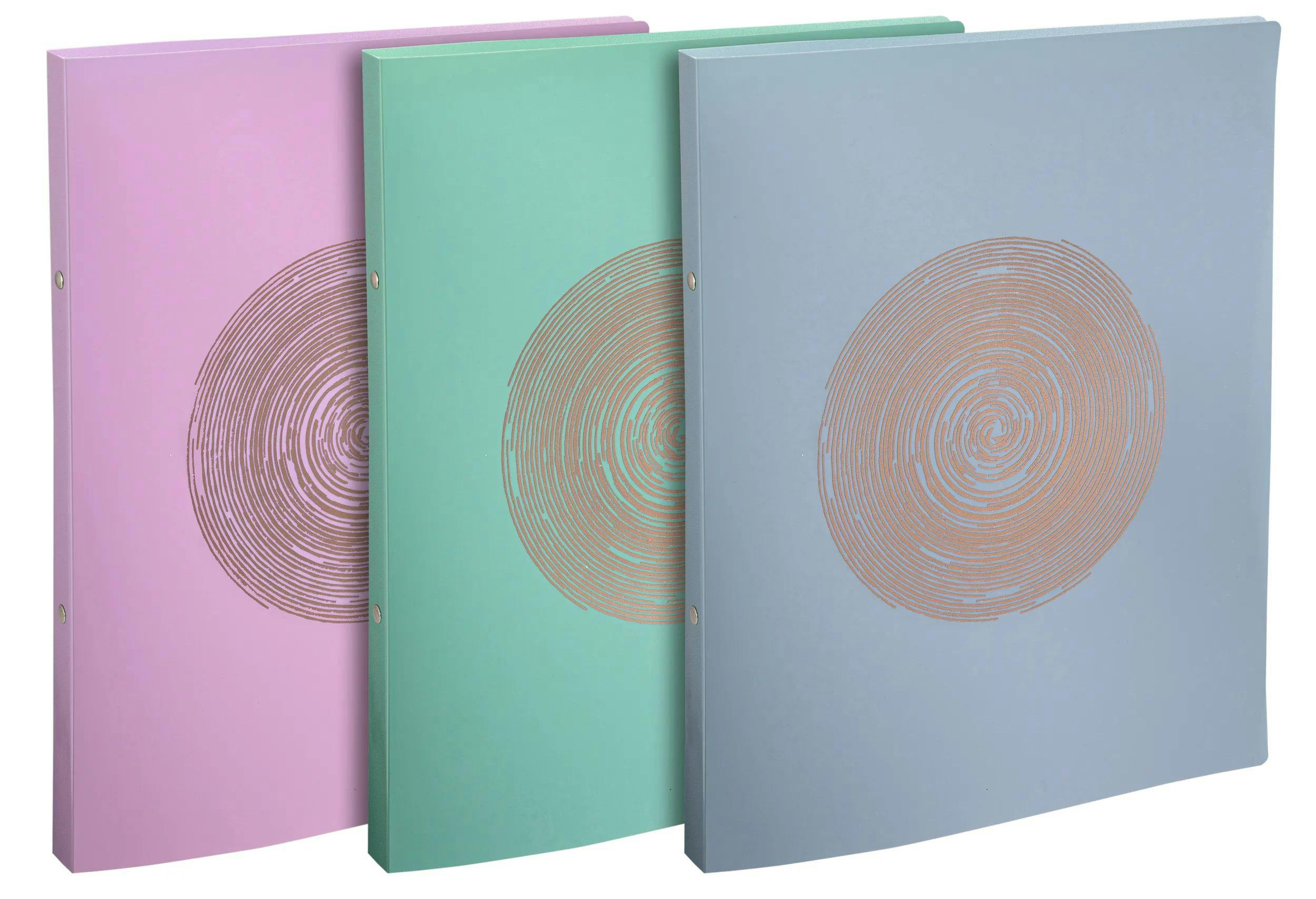 Exacompta 54890E 20x Ringbuch A4 mit 2 Ringen 15mm, Recycling-PP ...