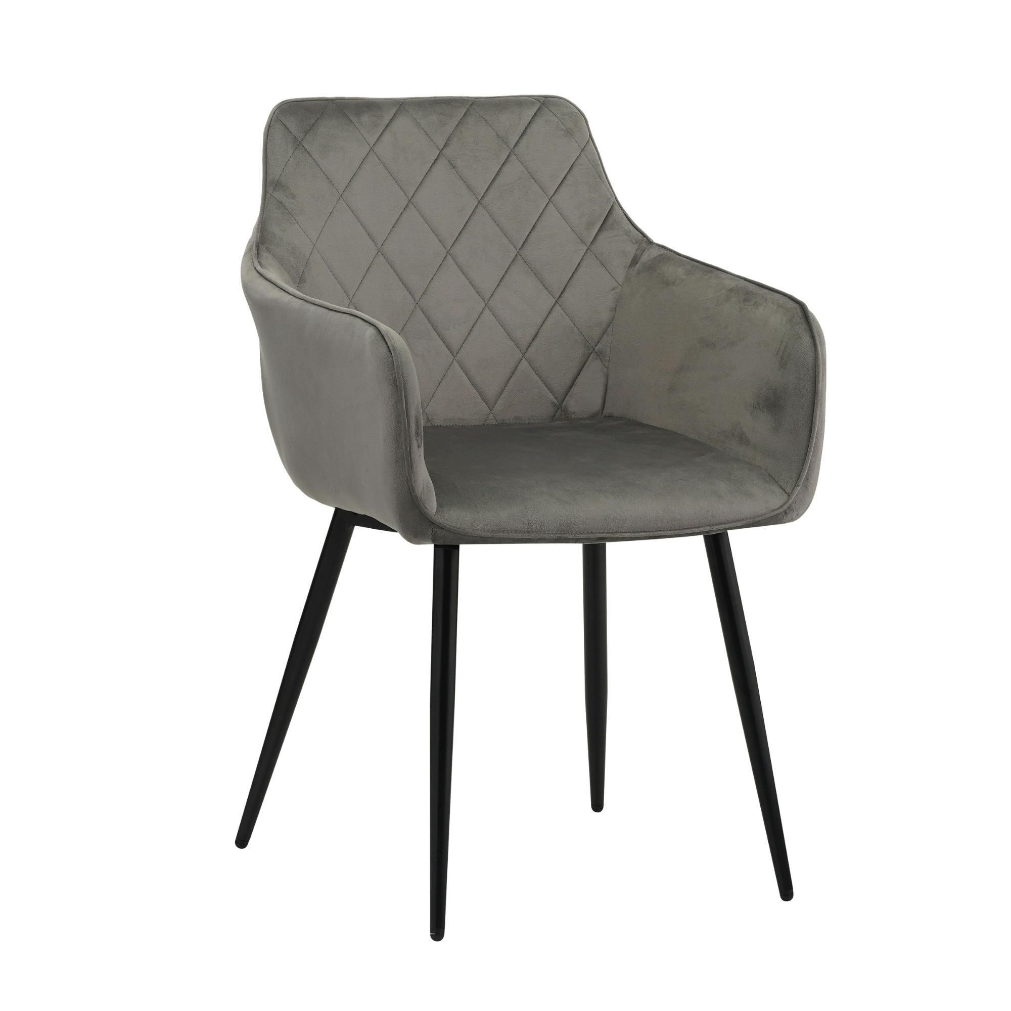 ALBATROS Esszimmerstühle 1er Set SALO, Grau - Modern und Stilvoll, bequemer Polsterstuhl ...