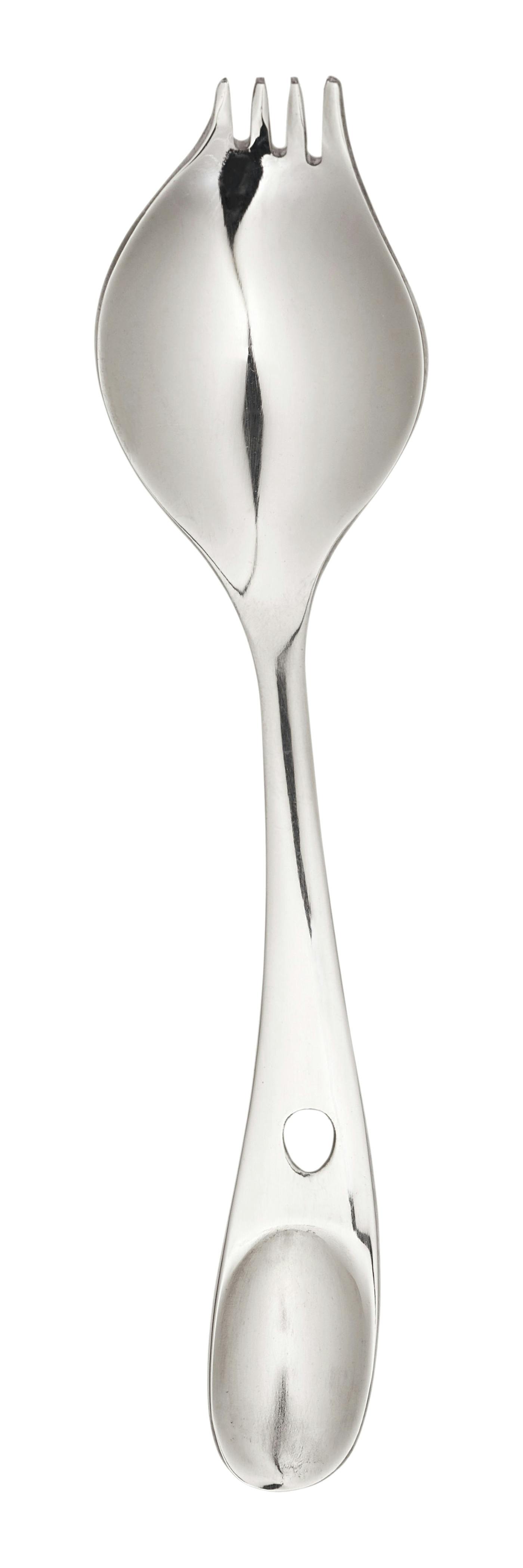 Georgette® Aventure inox brillant Lot de 6 - Couverts 3 en 1 - 15.8 cm ...