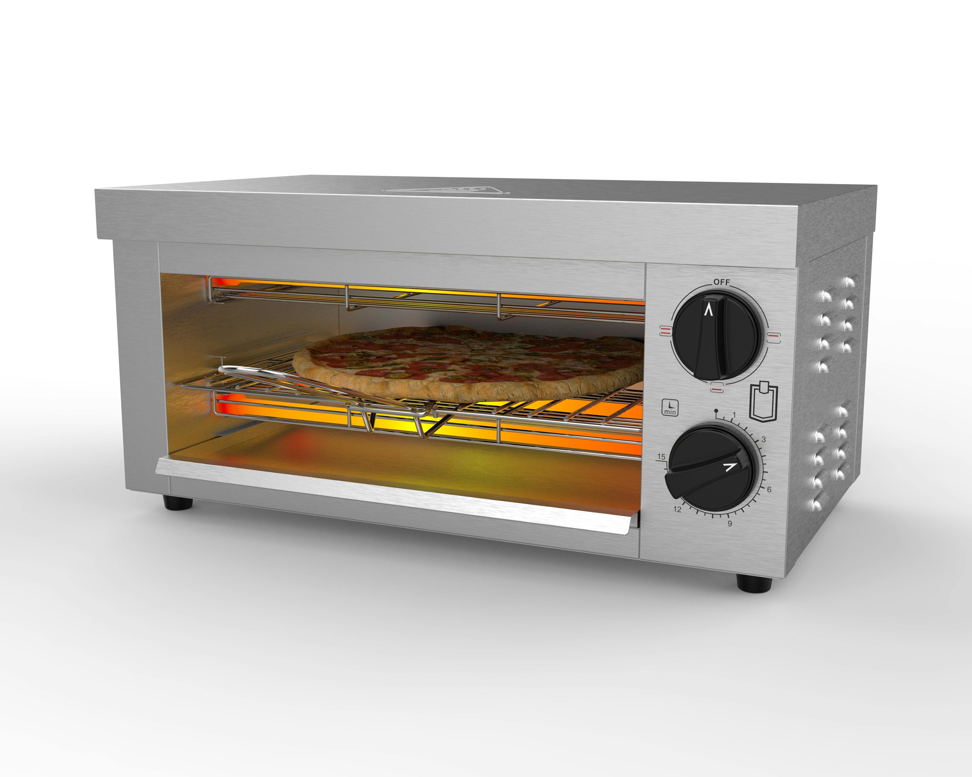 METRO Professional broodrooster oven GTO1002, roestvrij staal, 49,2 x ...