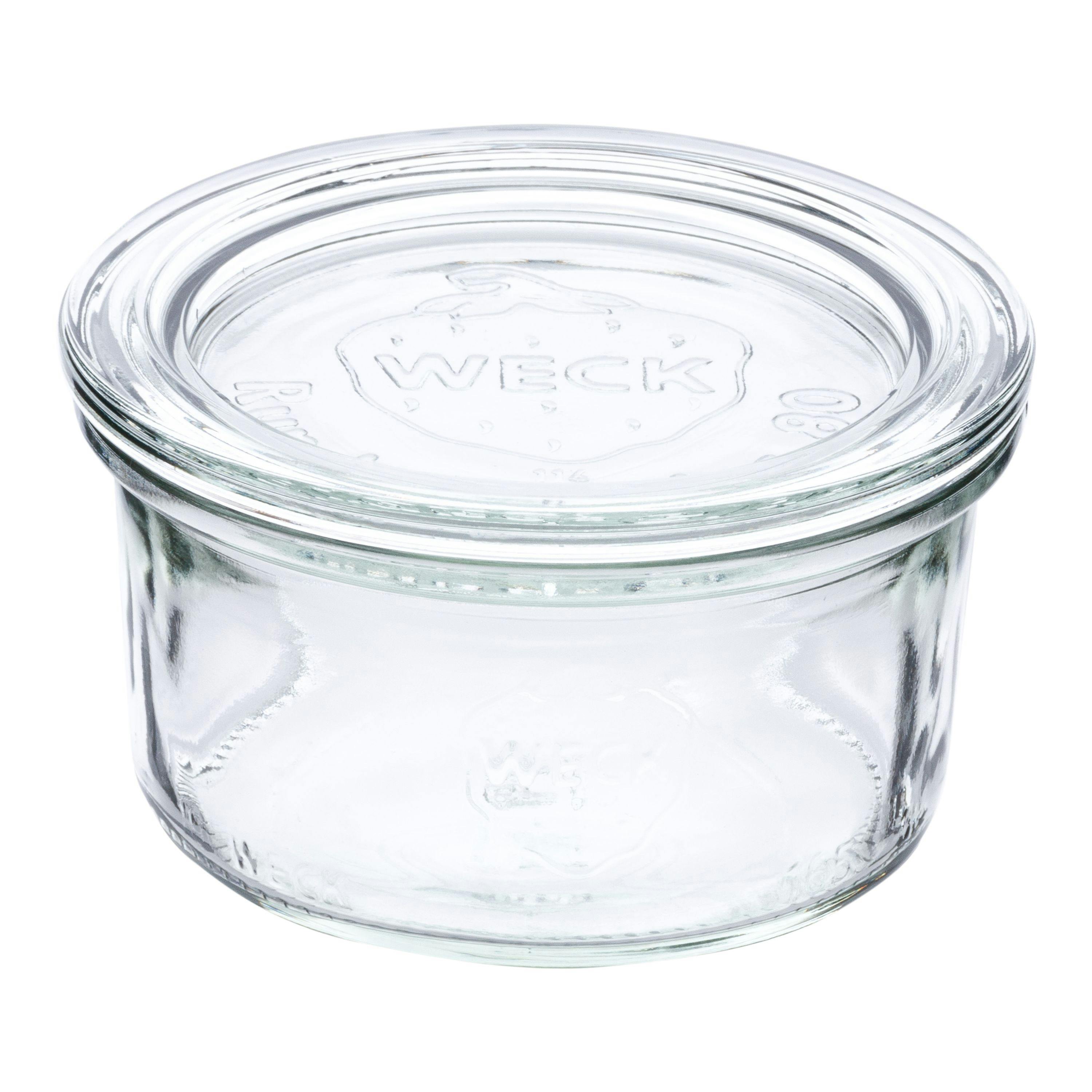 48er Set Weck Gläser 165ml Sturzglas mit 48 Glasdeckeln | METRO Marktplatz