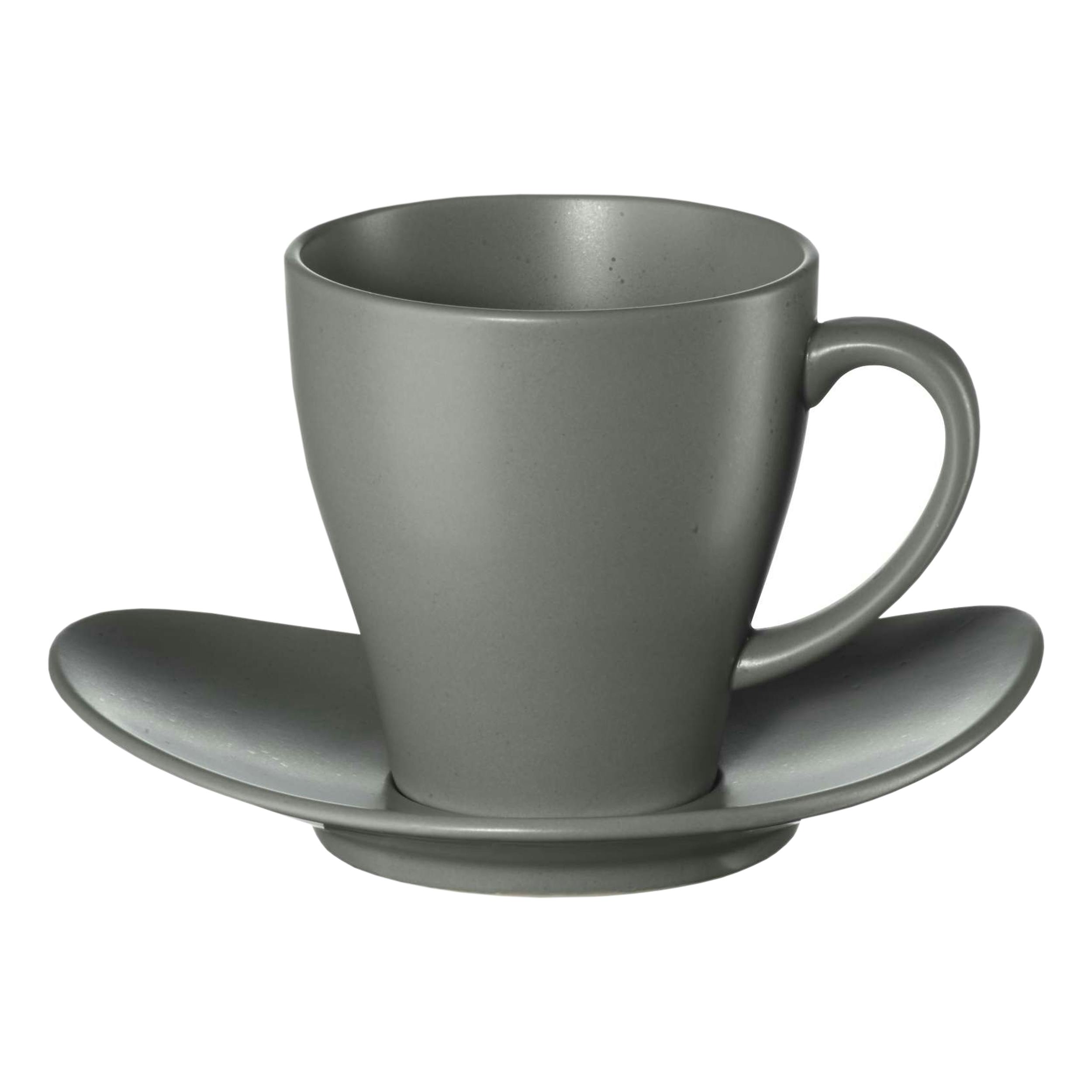 ASA Selection Cuba Tasse mit Untertasse Grigio 200ml | METRO Marktplatz