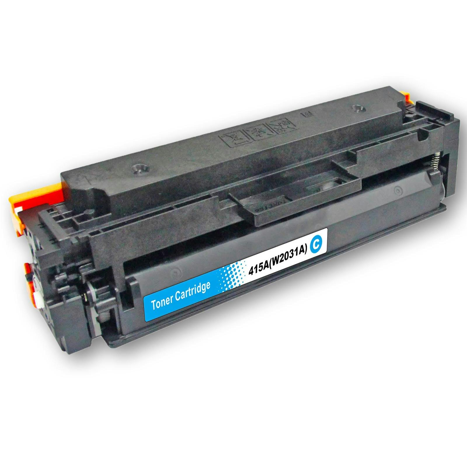 Kompatibel HP W2031A, 415A C mit OEM Chip! Cyan Blau Toner Patrone für ...