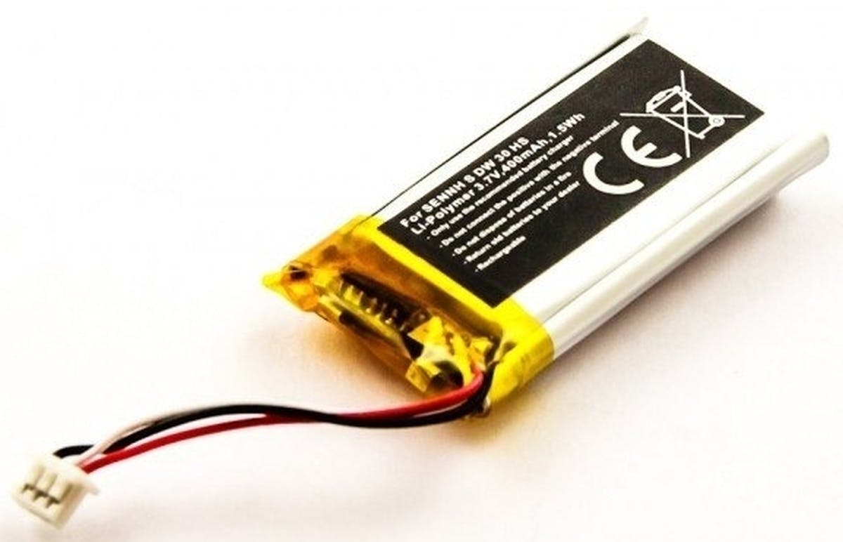 Akku für Sennheiser SDW 60 HS Li-Pol 3,7 Volt 400 mAh schwarz | METRO