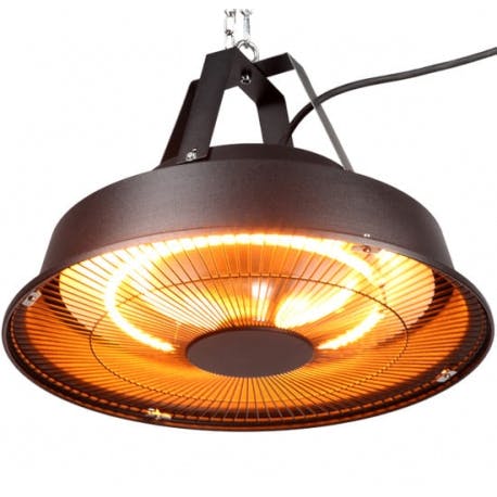 Calefactor exterior eléctrico colgante DALLAS BRITEC | Makro