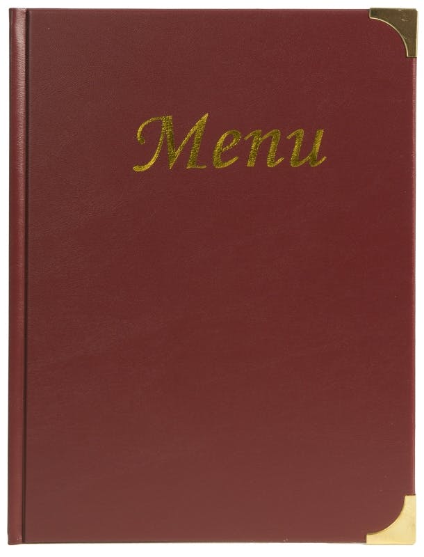 Menu, eenvoudig | Makro