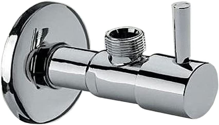 Eckventil für Küche & Bad | 1/2 Zoll + 3/8 Zoll | Eckregulierventil ...