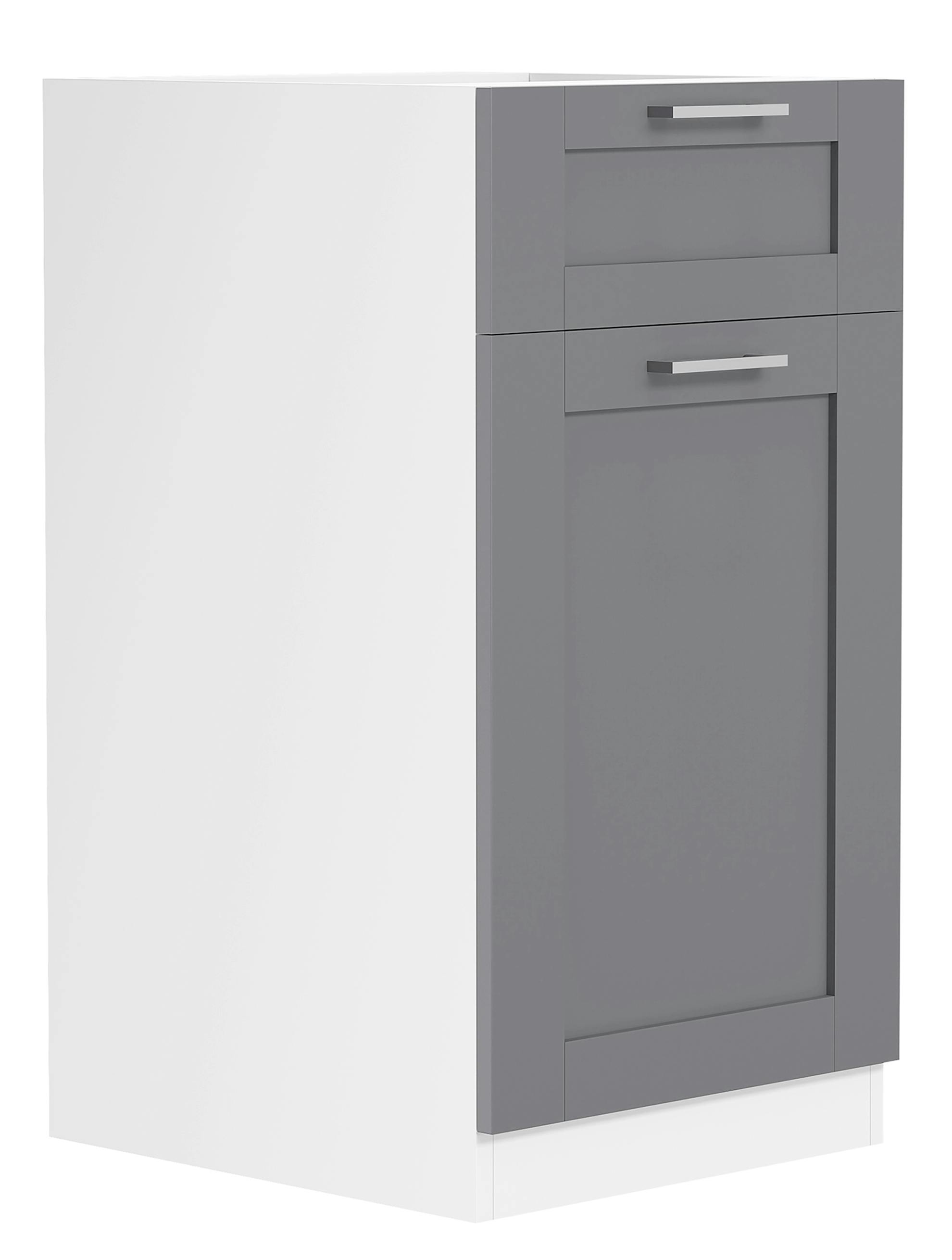 Keukenmeubel Colura H. 82 x L. 40 x P. 46 cm Wit/antraciet | Makro