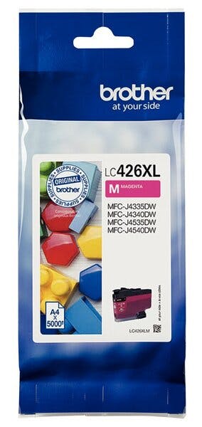 Brother Originele Brother-inkt Lc-426 Xl hoge capaciteit/ Magenta | Makro