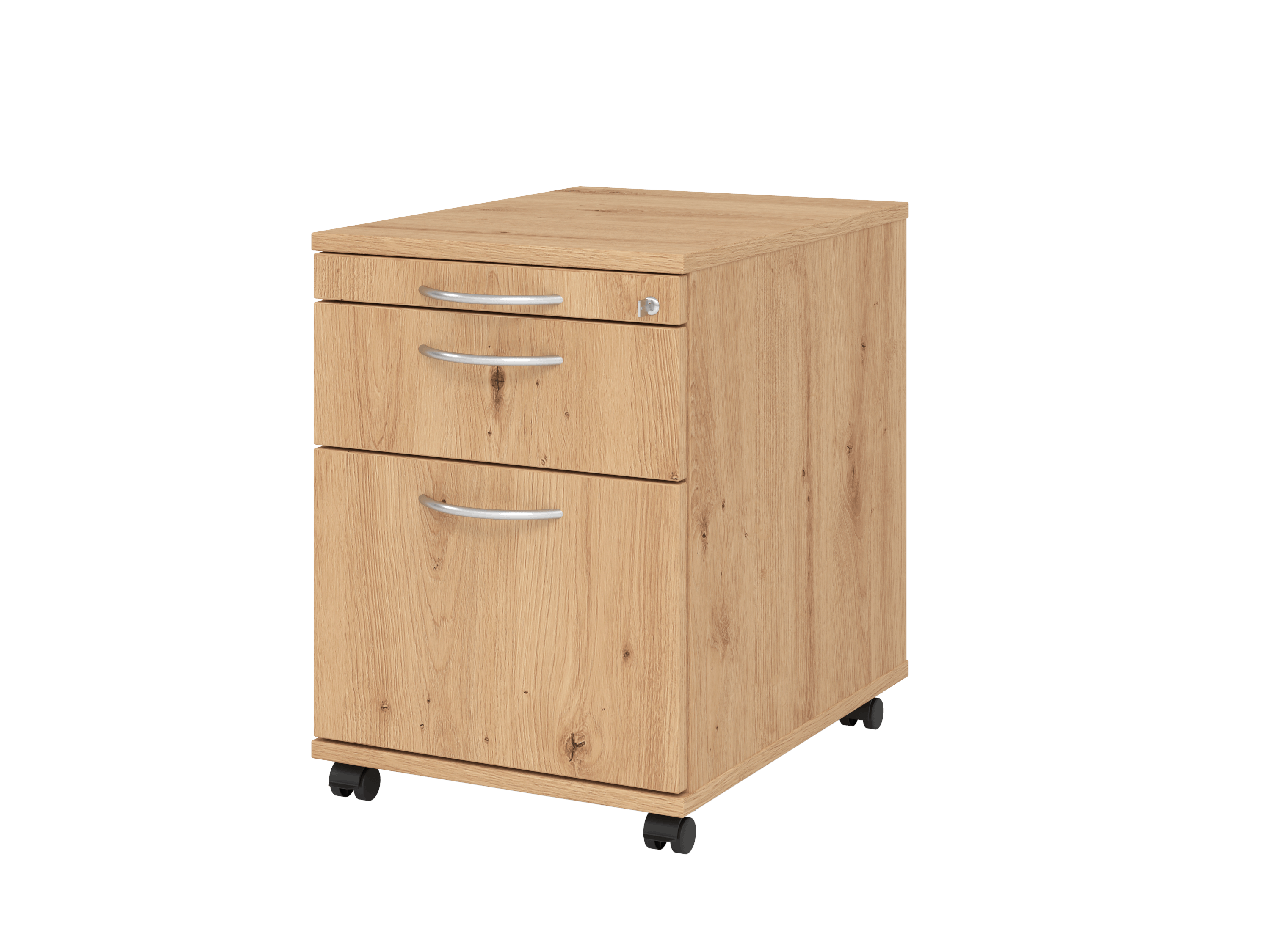 Hammerbacher-Rollcontainer 58cm,1Schub,1HR,Schl.BM Asteich-VAC20/R/R/BM ...