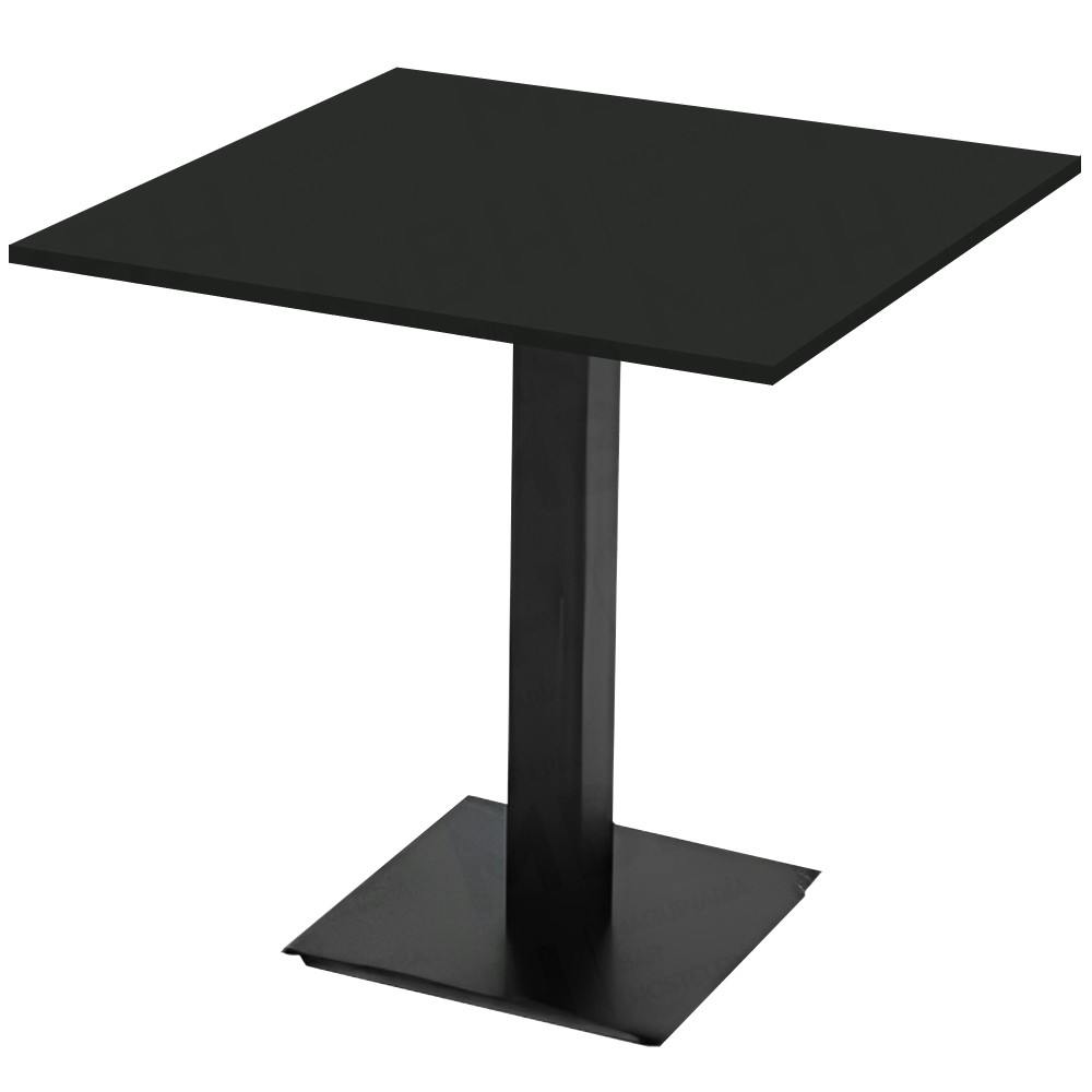 Tavoli quadrati 70x70 cm COMPACTO PREMIUM colore carbon. Arredo per bar ...