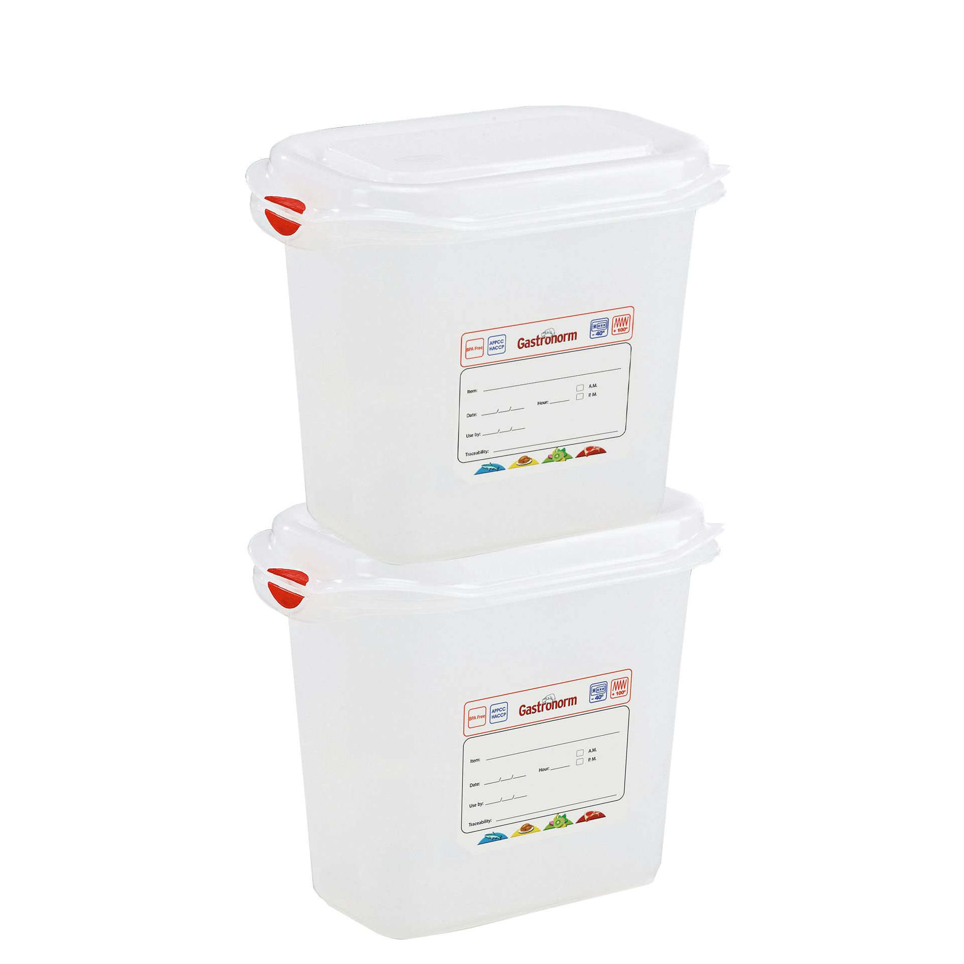 Gastronox 1/9 H150 (Lot de 2 unités). Boîte alimentaire hermétique ...