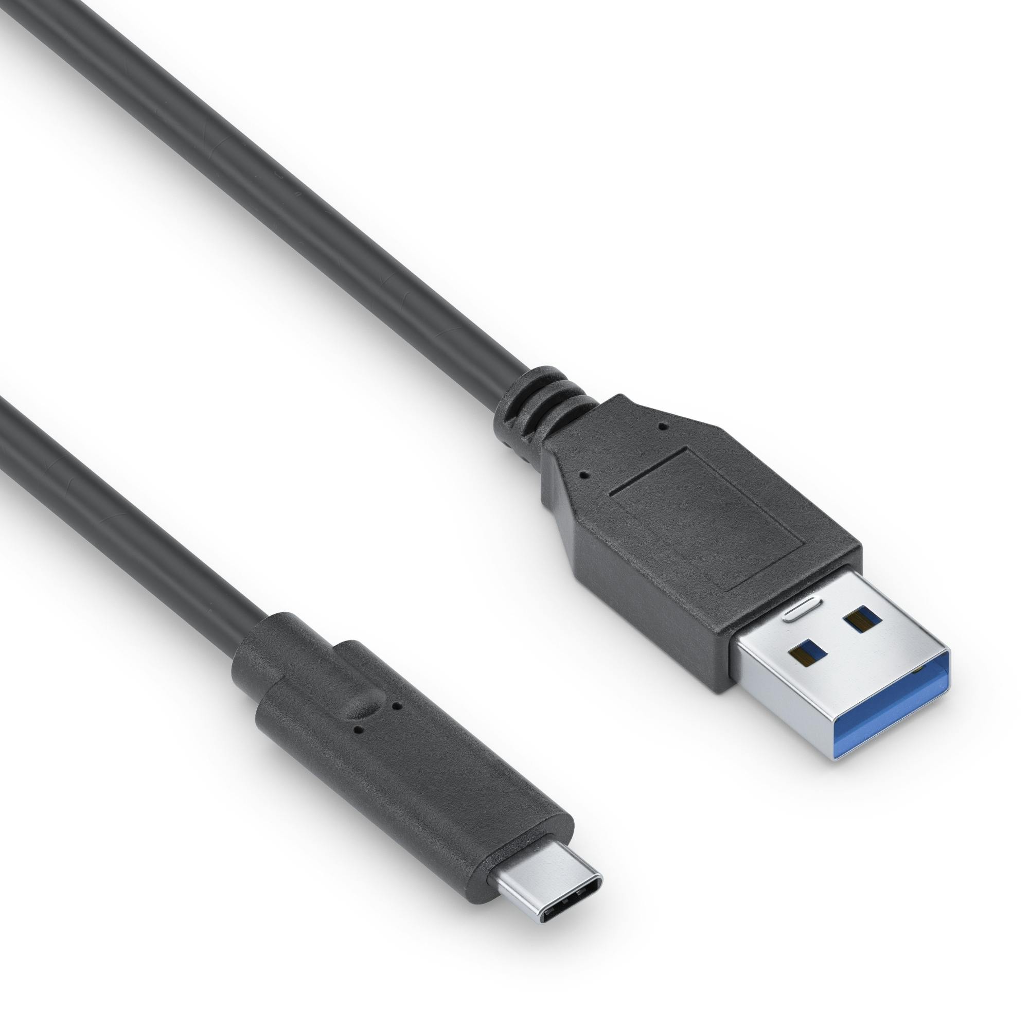 PureLink USB-C auf USB-A Kabel - 3.1 Gen 2, 3A, 10G - iSerie - schwarz ...