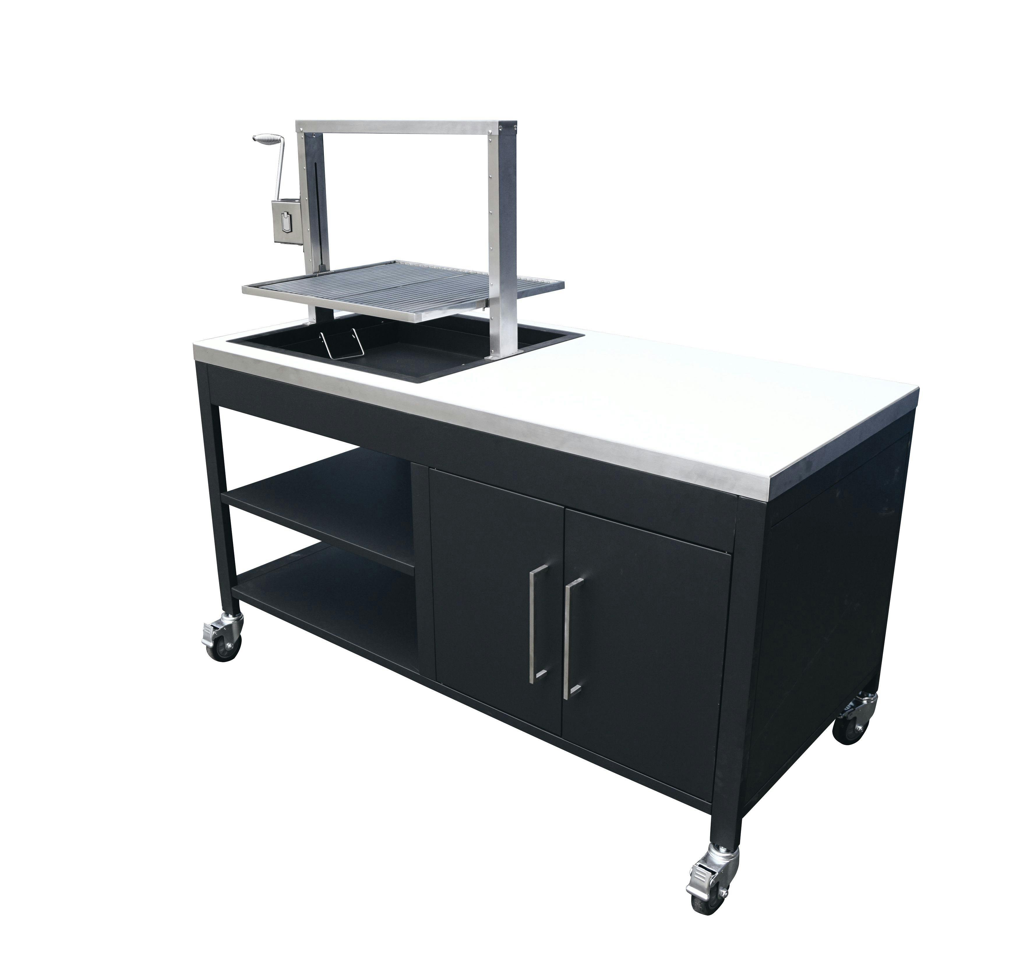 METRO Professional Barbecue a carbonella con griglia regolabile in ...