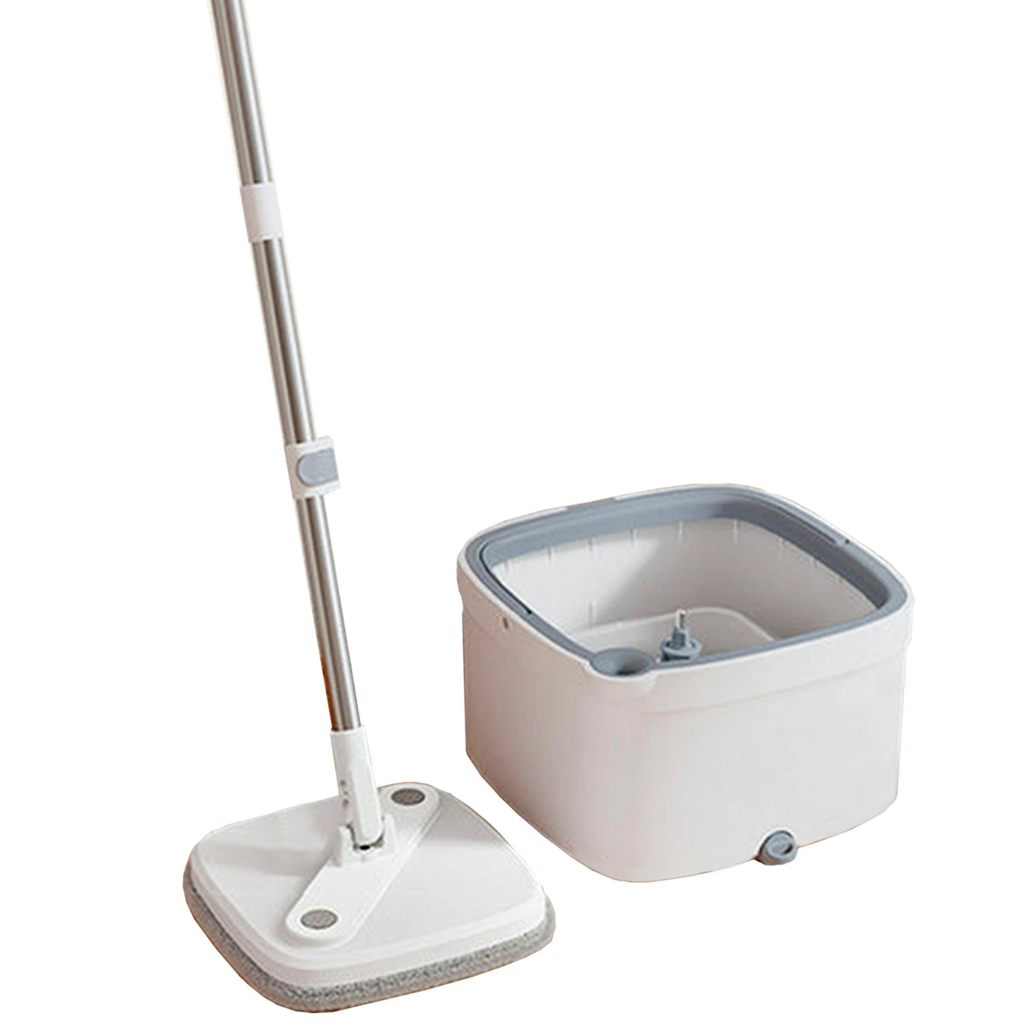 Joybos Sistema Easy Washing Square Spin Mop & Bucket con 4 recargas | Makro
