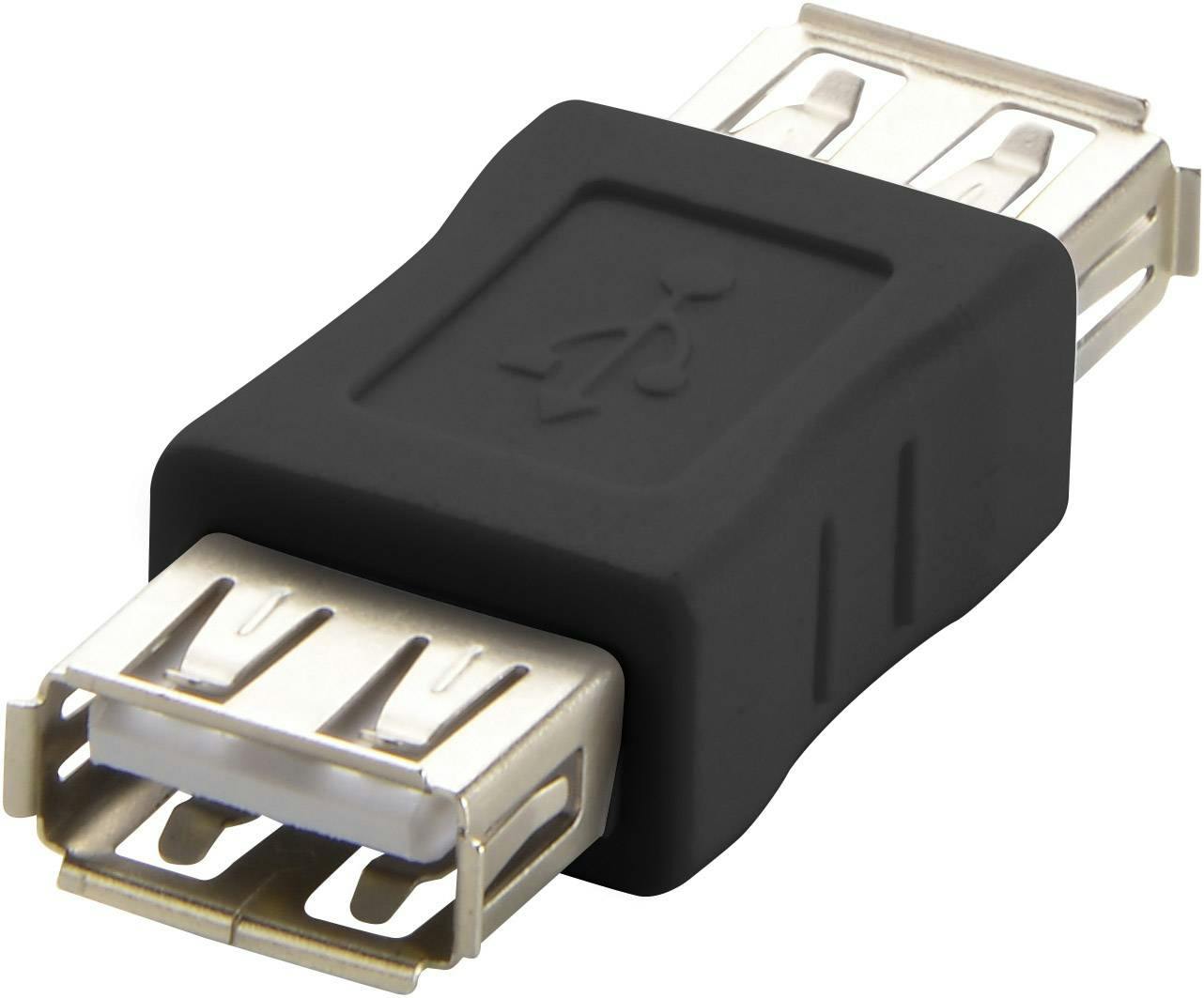 Renkforce USB 2.0 Adapter [1x USB 2.0 Buchse A - 1x USB 2.0 Buchse A ...