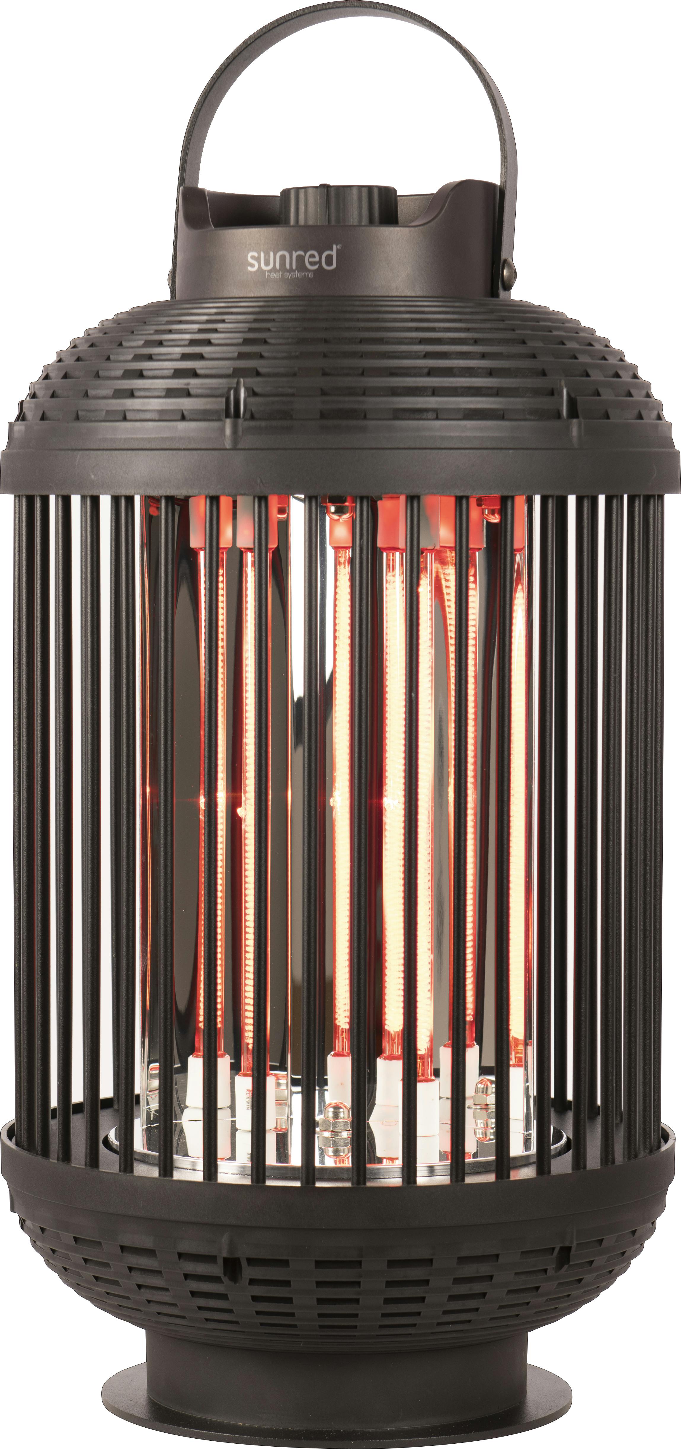 Sunred Heater Indox Dark Table Black 1200 Watt | Makro