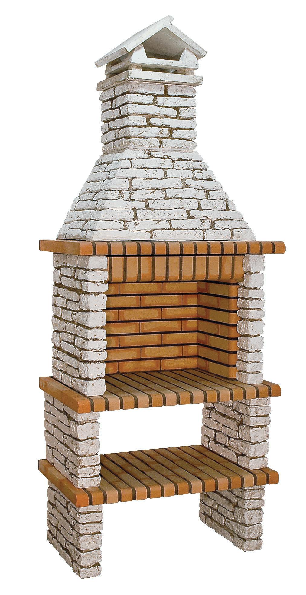 BARBECUE ROCK - Barbecue simple, en brique et ciment réfractaire ...