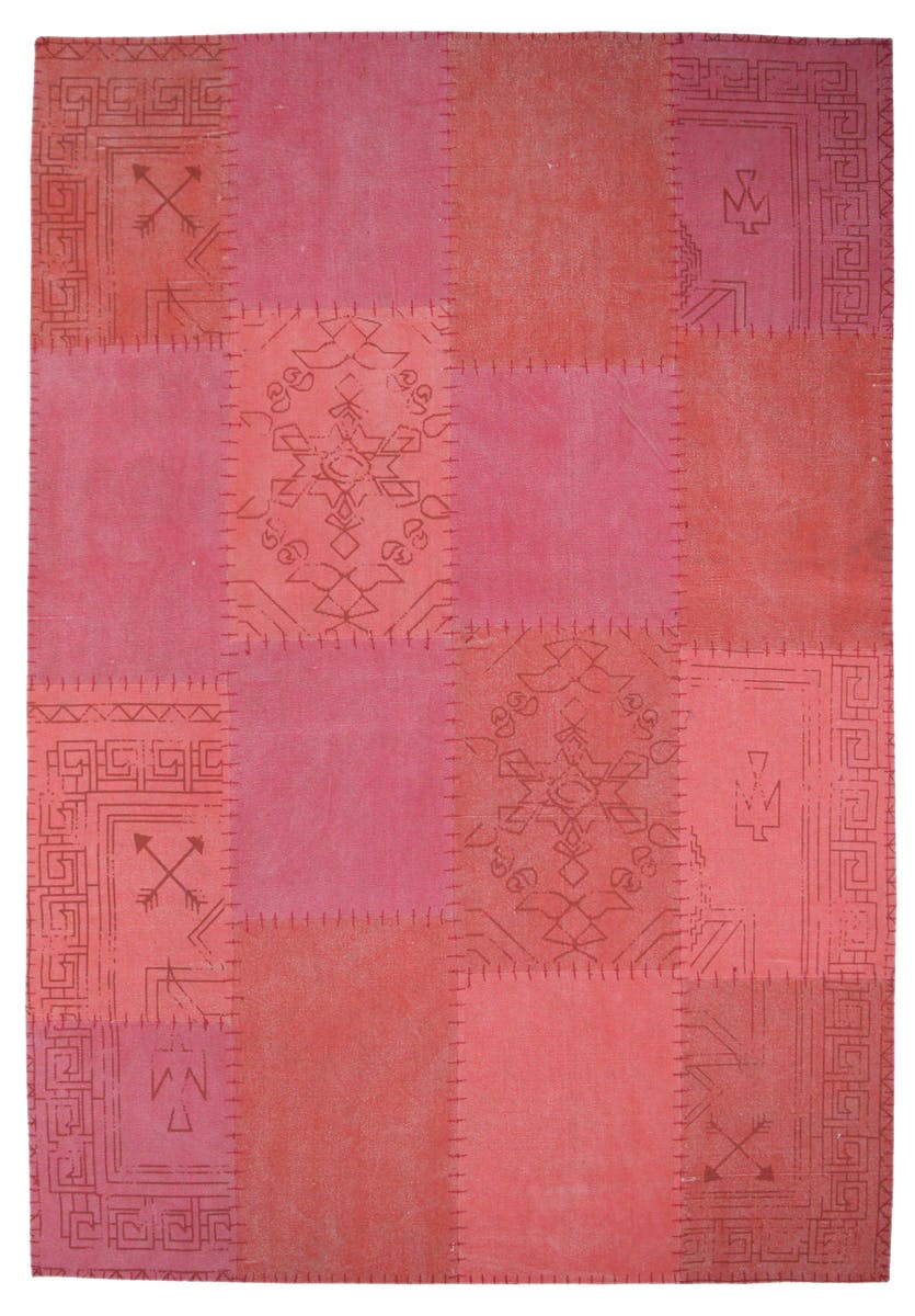 Moira 200 Multi / Rot 120cm x 170cm | METRO