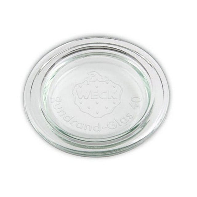 1001 Tables Couvercle WECK en Verre Transparent - Ø4 x 1 cm - x50 | METRO