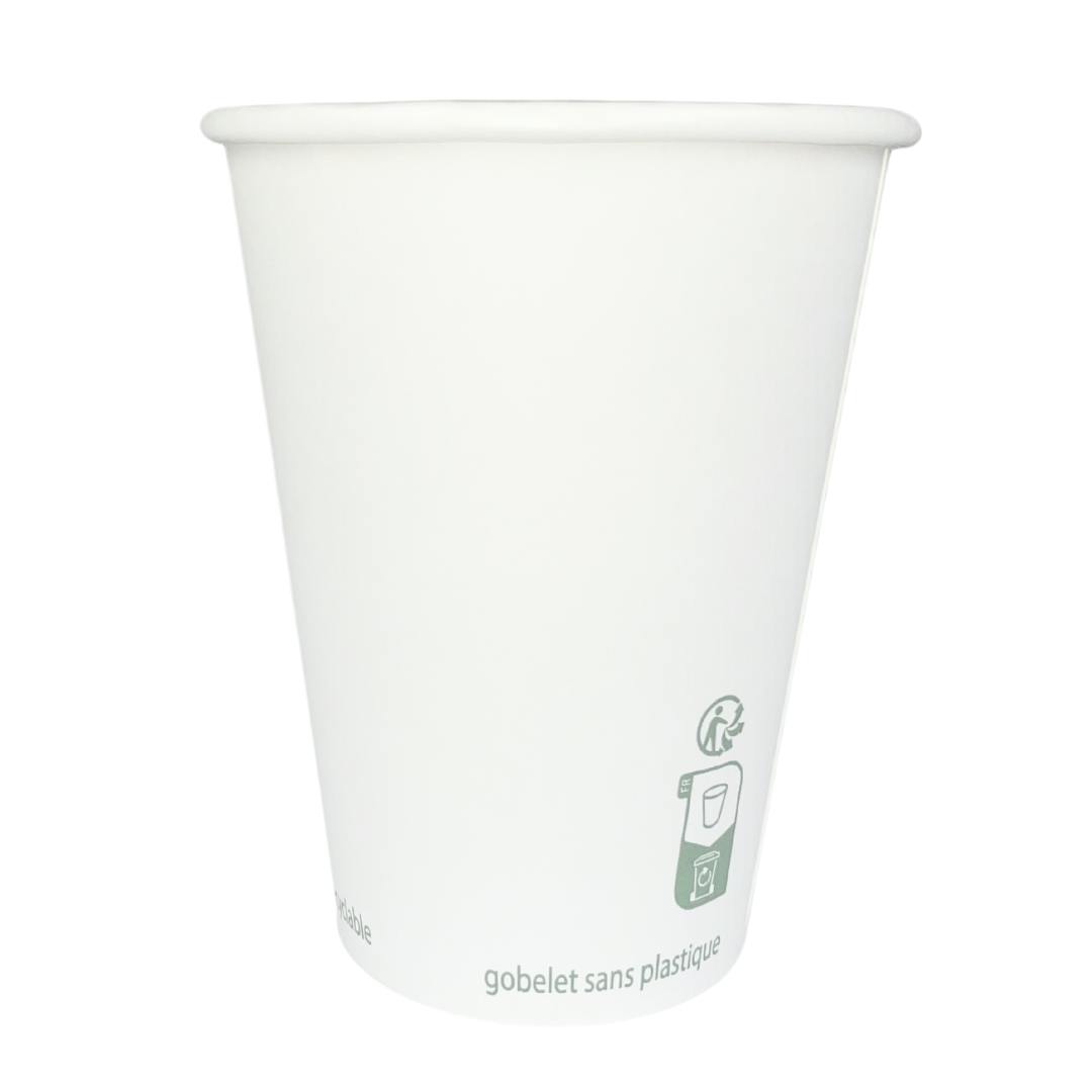 Kartonnen beker zonder plastic folie 40 cl / 14 oz (50 stuks) | Makro