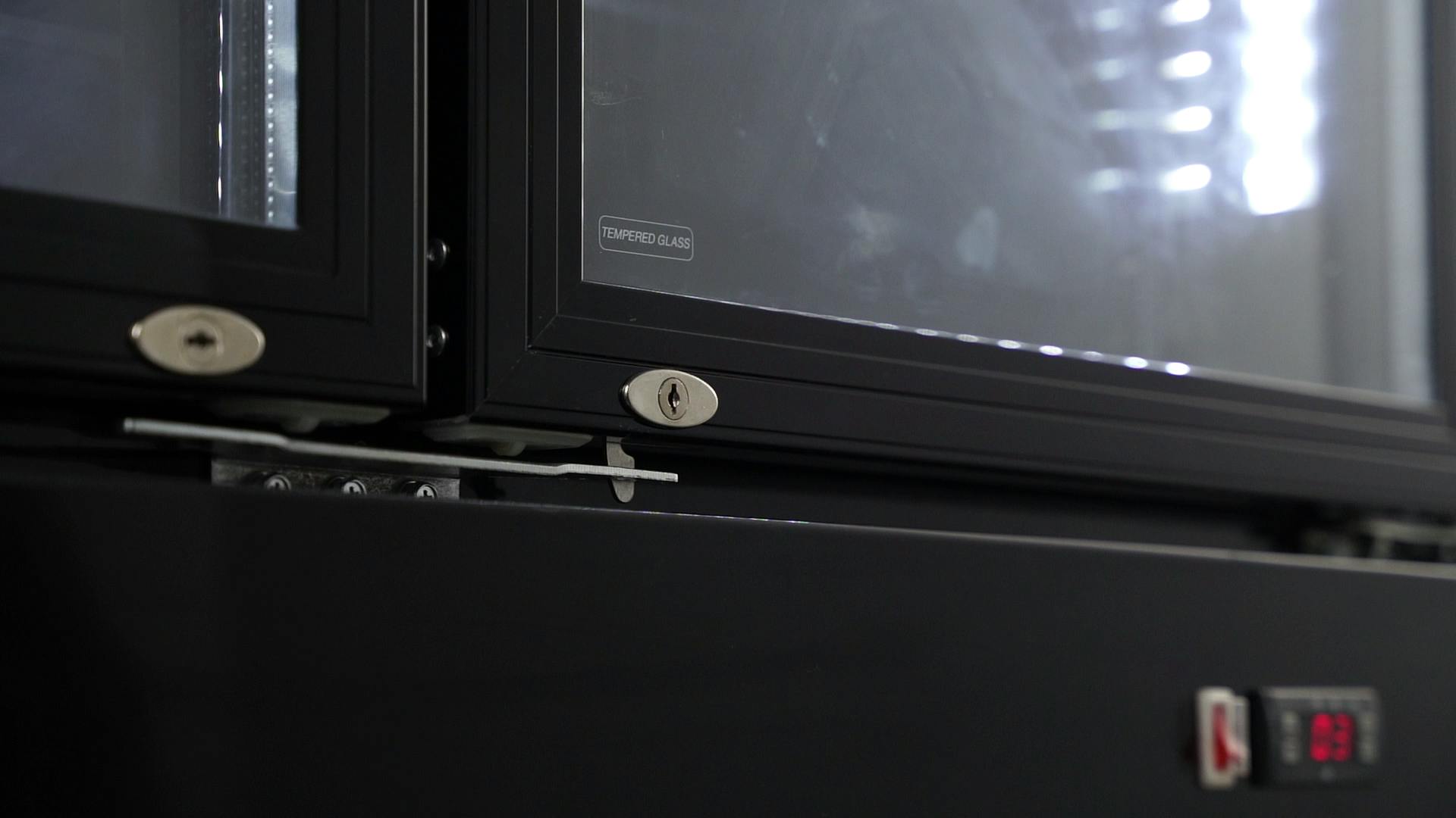 METRO Professional Réfrigérateur double à boissons GSC2100B-NC,acier ...