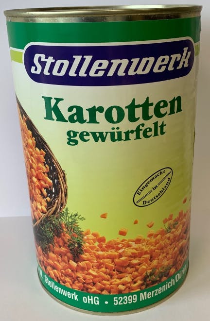 Stollenwerk Karotten Gewürfelt (4 kg) | METRO Marktplatz