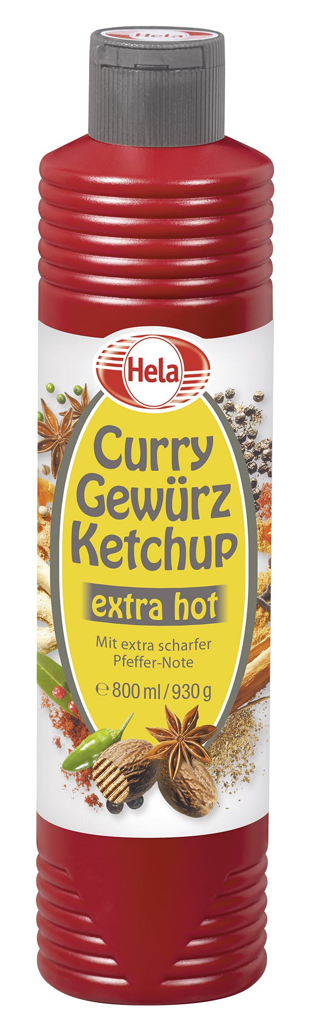 Hela Curry Gewürzketchup extra scharf (930 g) | METRO