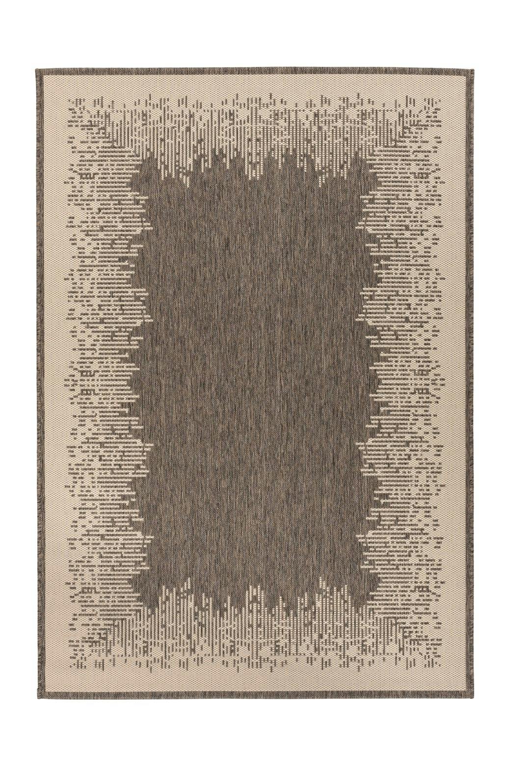 Lalee.Avenue Vloerkleed Splash 700 Grijs / Bruin 200cm x 290cm | Makro