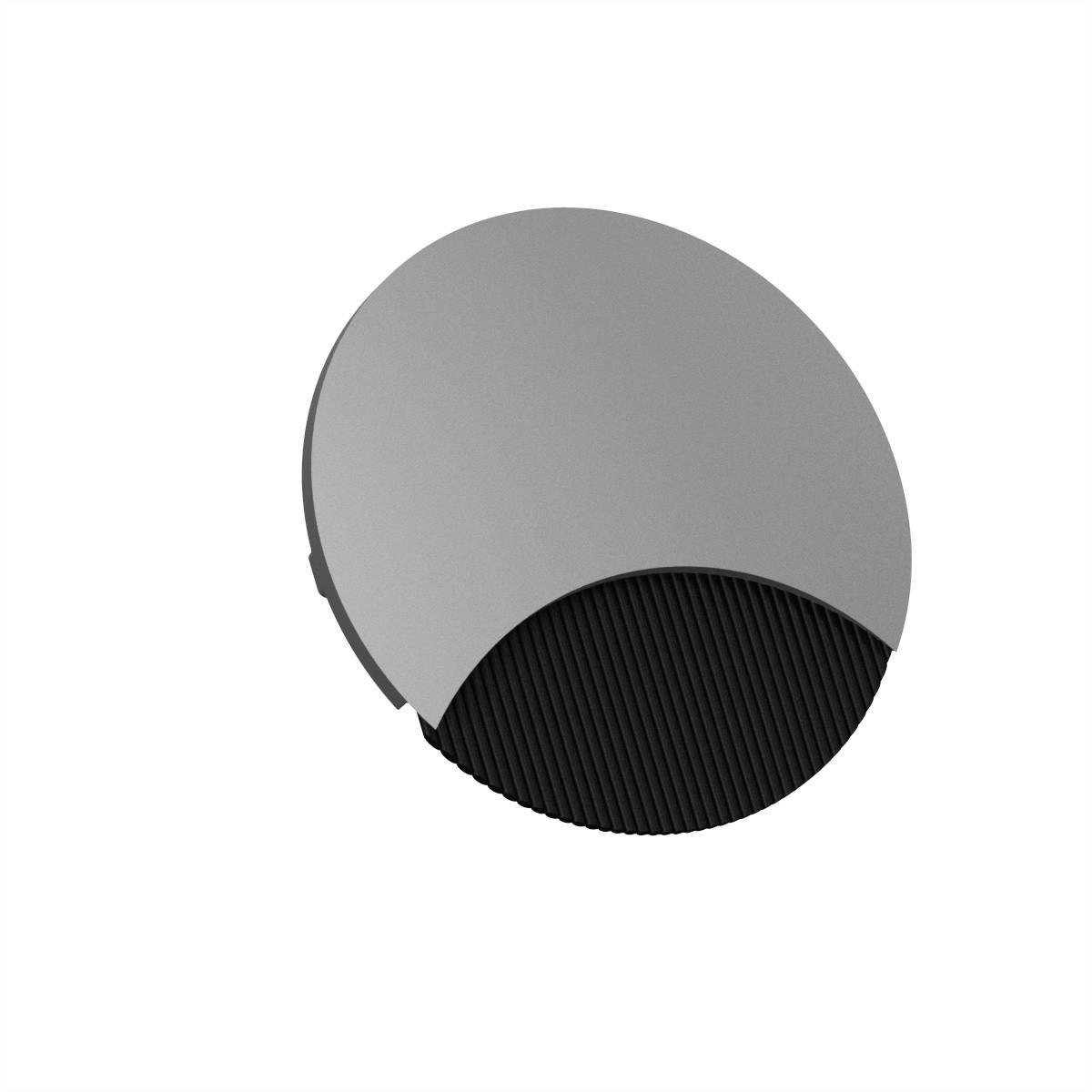 BACHMANN LOOP ROUND Kabeldoorvoer, Roestvrij staal | Makro