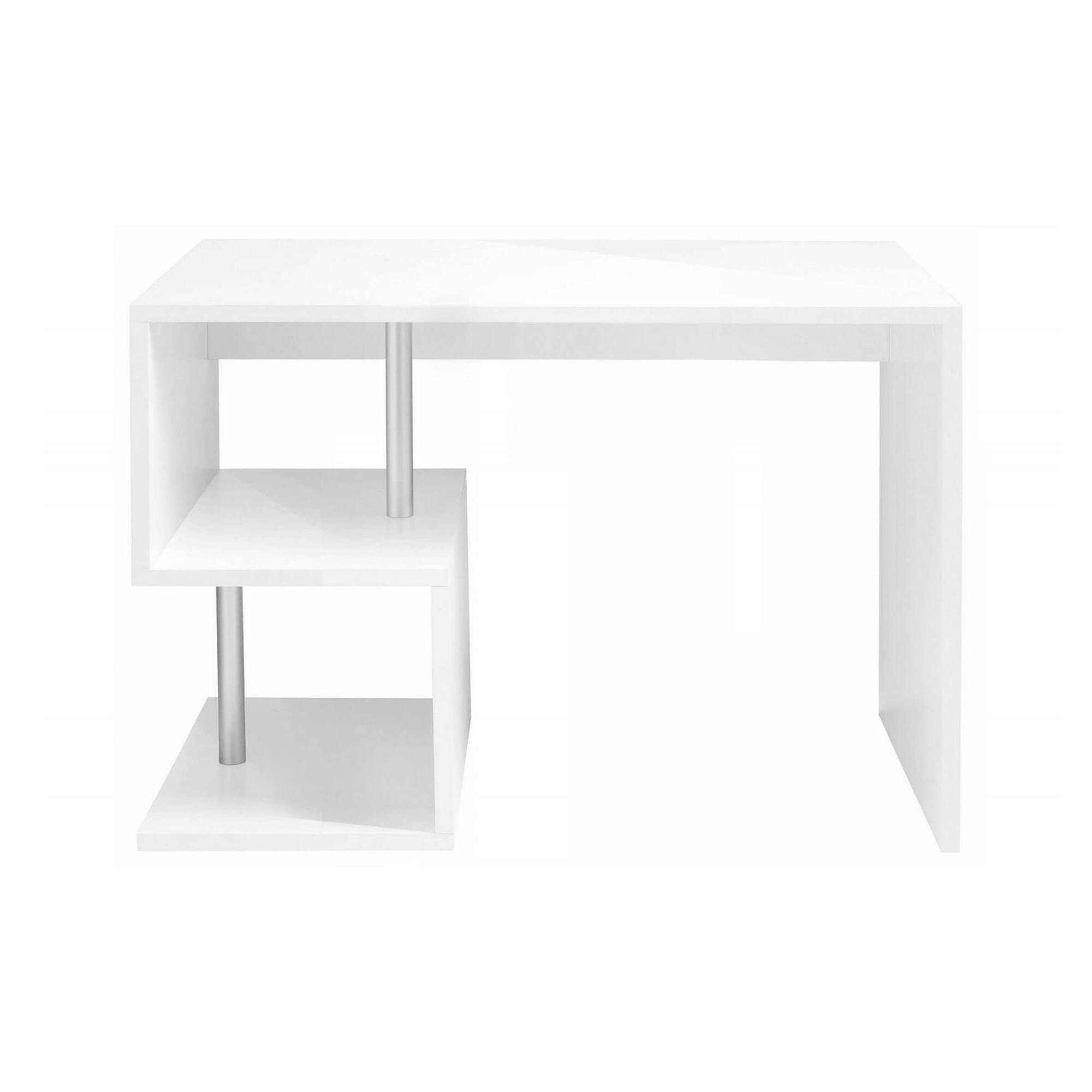 Dmora Scrivania Massimo, Scrittoio lineare porta PC, Tavolo multiuso ...