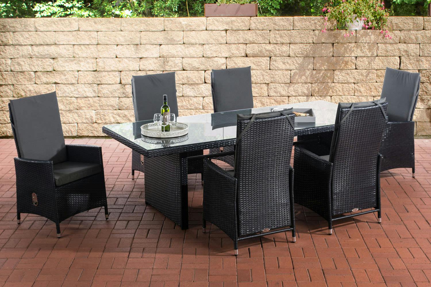 Sitzgruppe Sevilla anthrazit schwarz | METRO Marktplatz