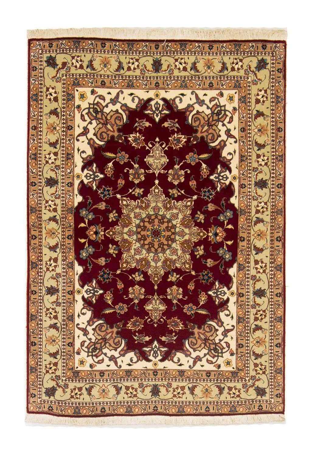 Perserteppich - Täbriz - Royal - 186834 - 148 x 103 cm - rot ...