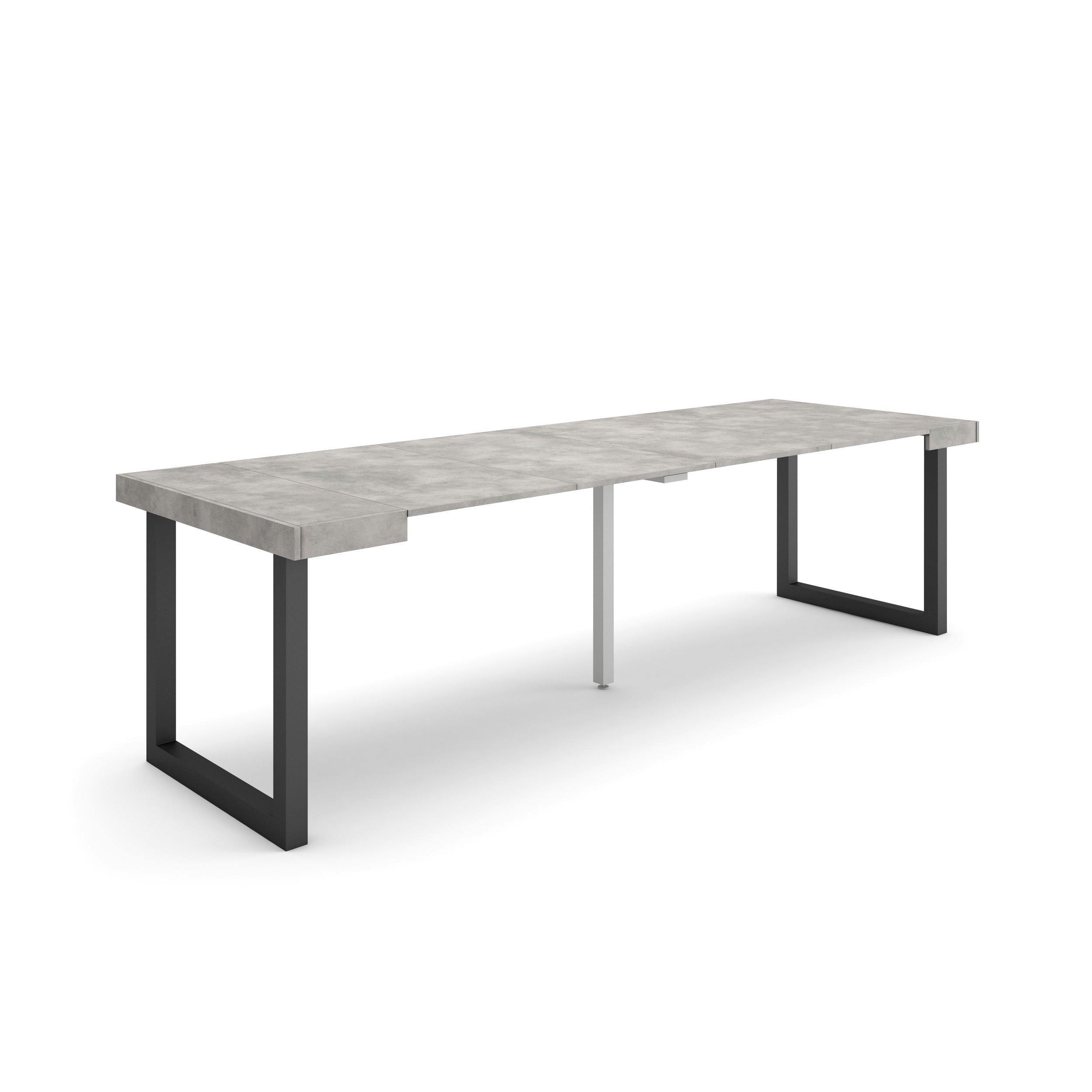 Uitschuifbare Consoletafel, Console table, 262x90x73cm, Voor 12 ...