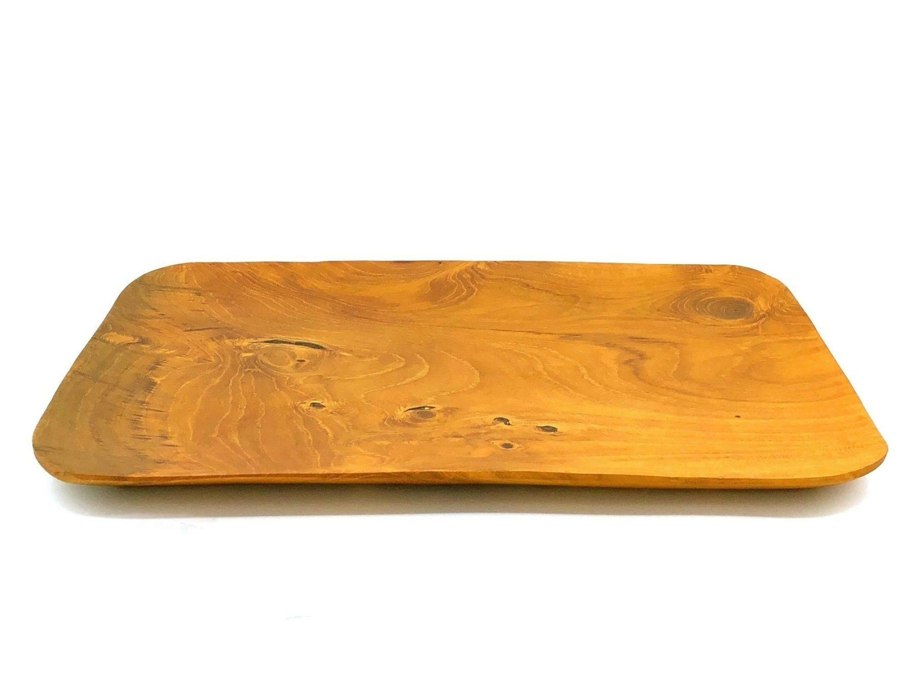 Platos rectangulares de teka de 30 cms (pack de 2 unidades) | Makro