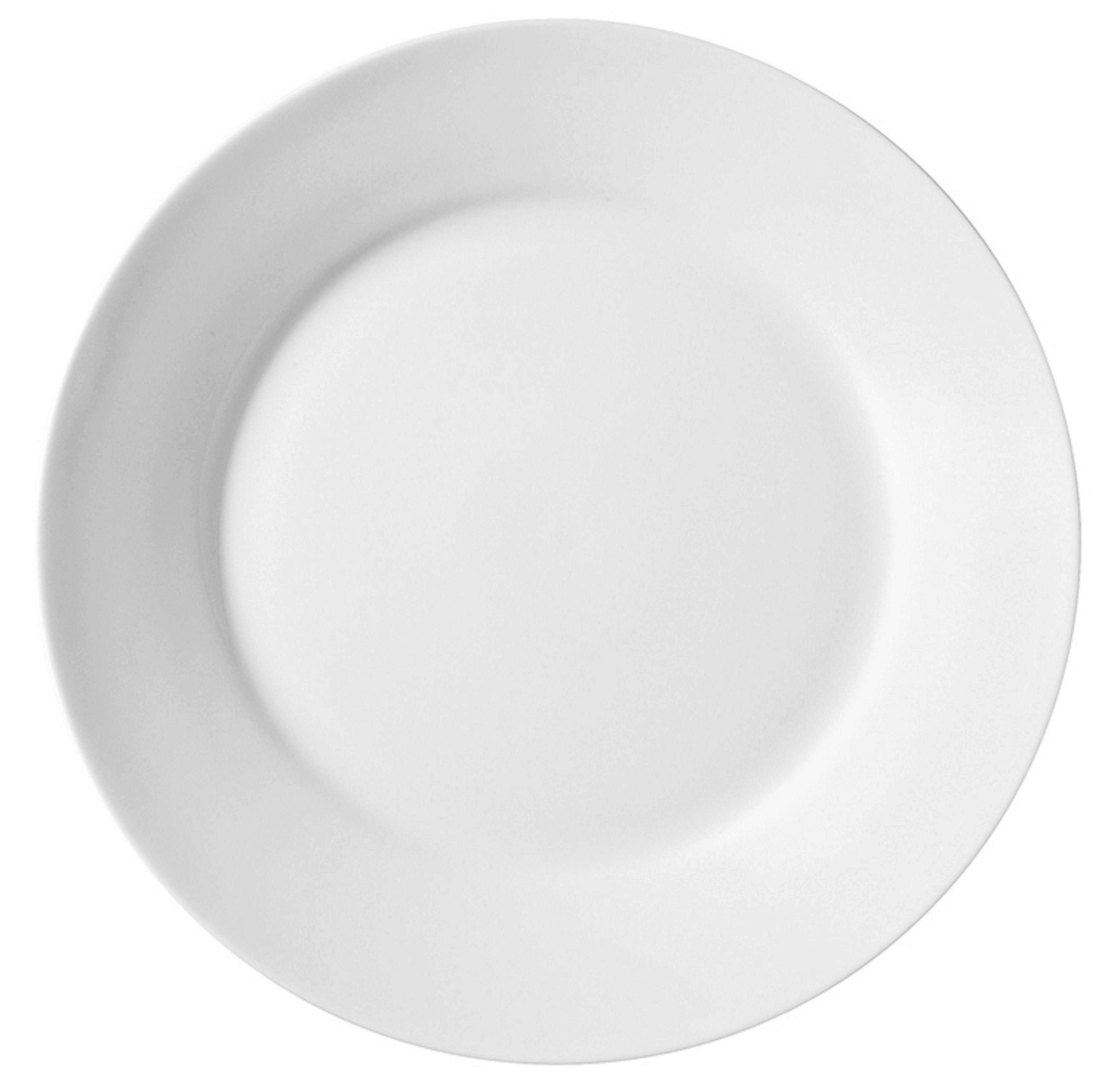 aro Assiette plate Ailes, porcelaine, Ø 20 cm, blanc, 6 unités | METRO