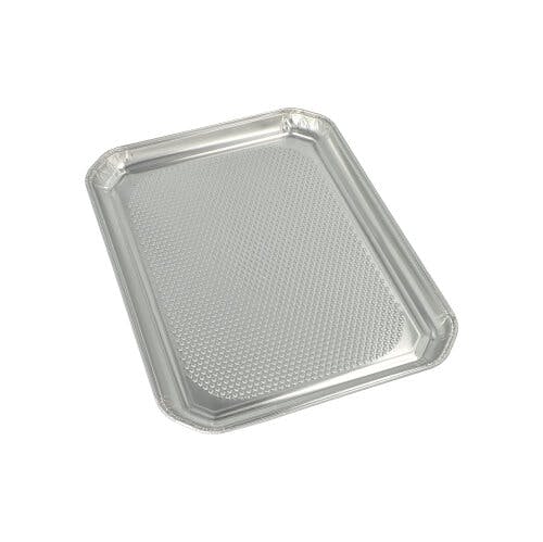 Starpak Plat de service en aluminium rectangulaire 35 cm x 26 cm x 45 ...