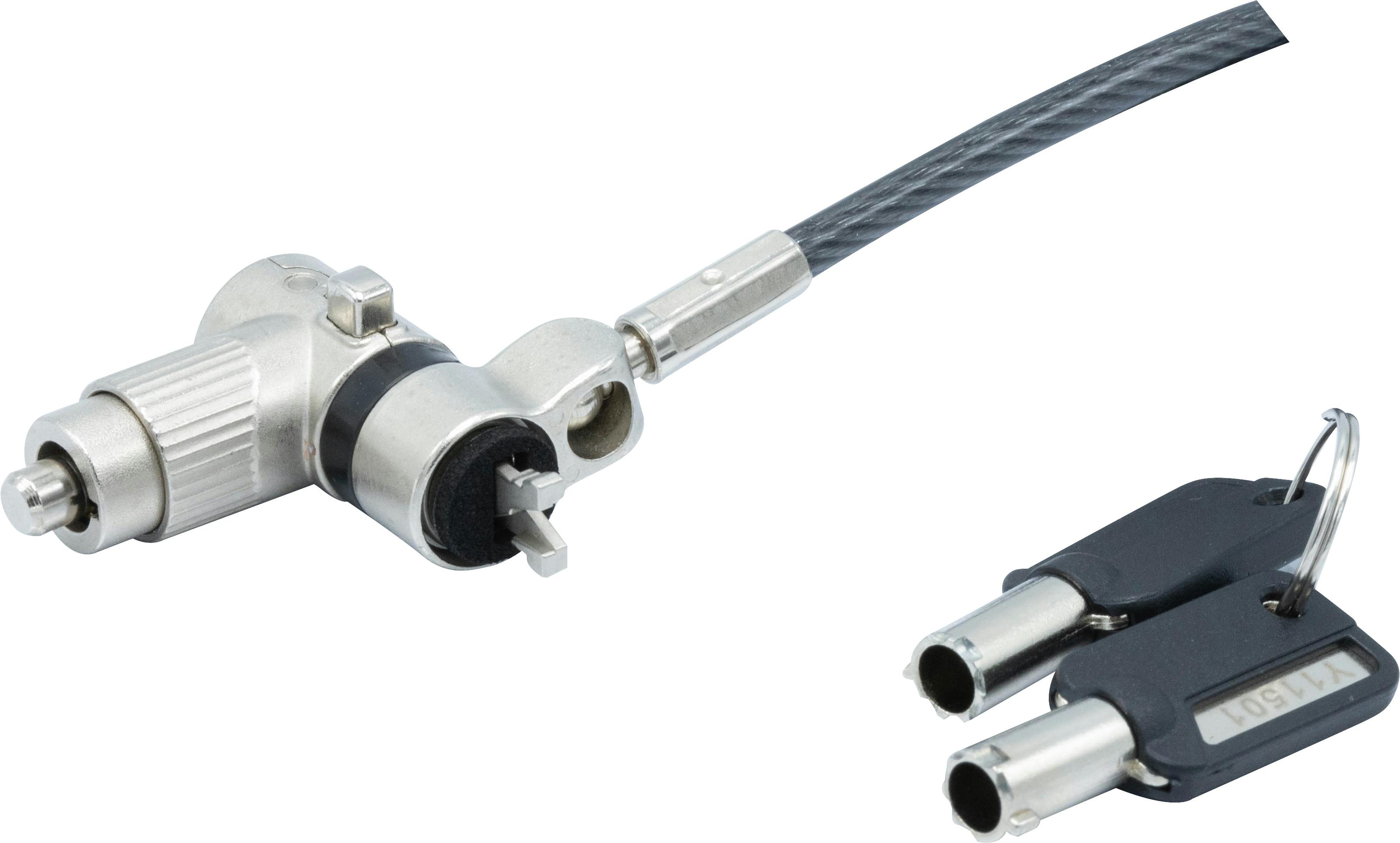 DACOMEX antivol universel à tête ajustable pour Kensington, DELL et HP ...