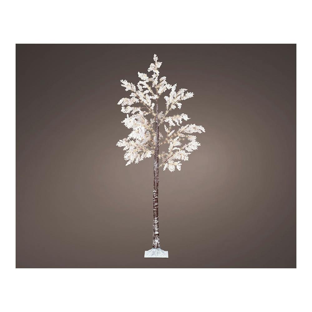 Arbre Micro Led Fleurs Blanches Ip44 210Cm | METRO