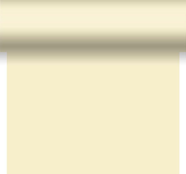 8x DUNI Dunicel® Tischläufer 3 in 1 0,4 x 4,8 m Cream | METRO