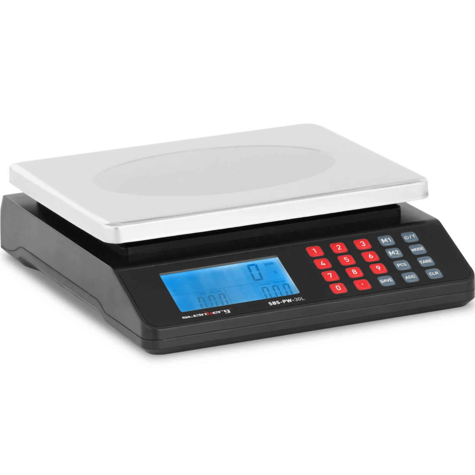 Steinberg Systems Balanza de control - 30 kg / 1 g - 21,5 x 17,5 cm ...