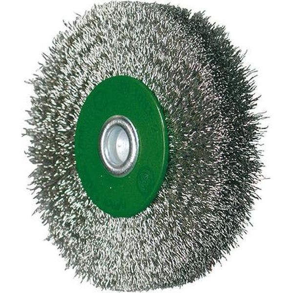 Schaft-Rundbürste, Besatz VA-Draht gewellt, Ø 50 mm | METRO Marktplatz